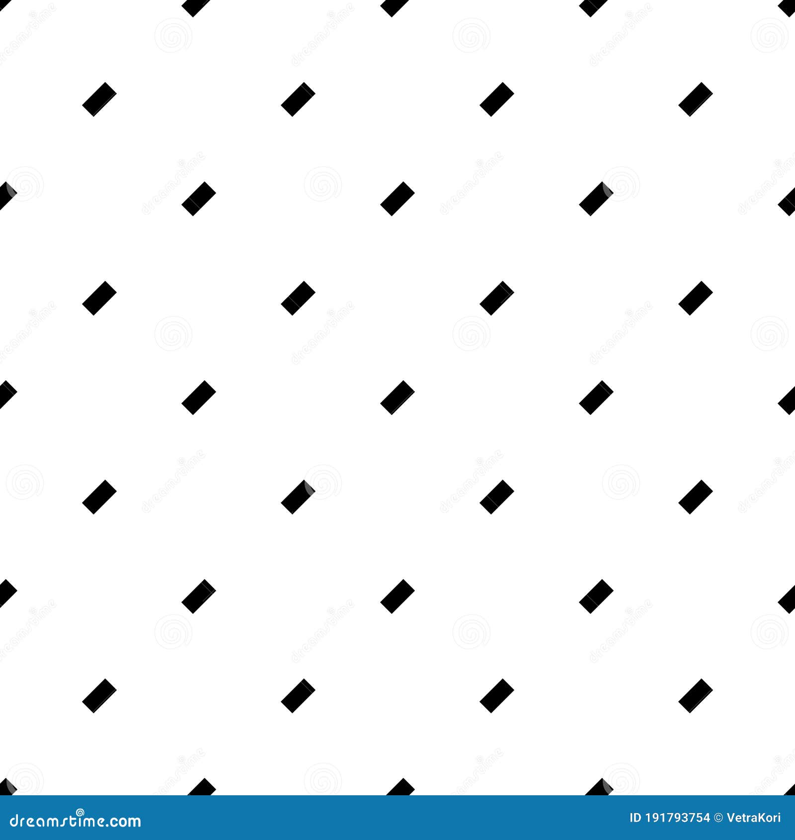 Vector Black White Seamless Pattern Stock Vector - Illustration of ...