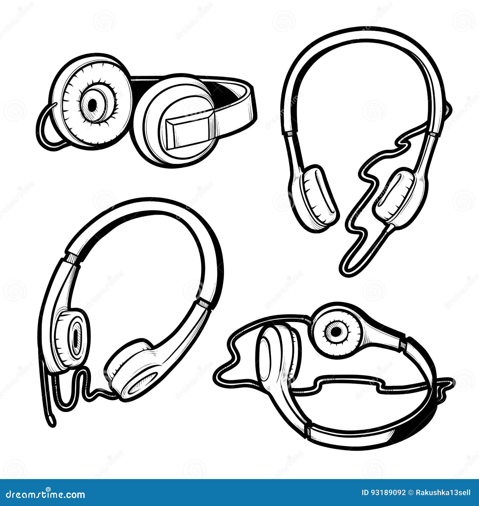 Earbuds Drawing
