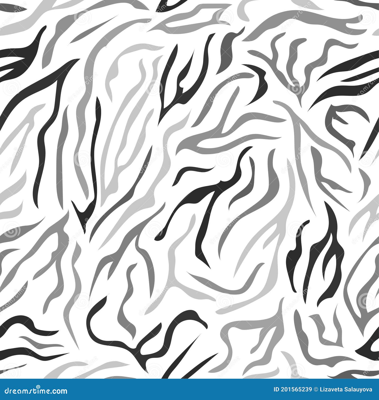 Seamless Background with Abstract Animal Motif Stock Vector ...