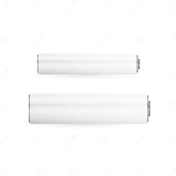 Vector blank battery stock vector. Illustration of pole - 46484353