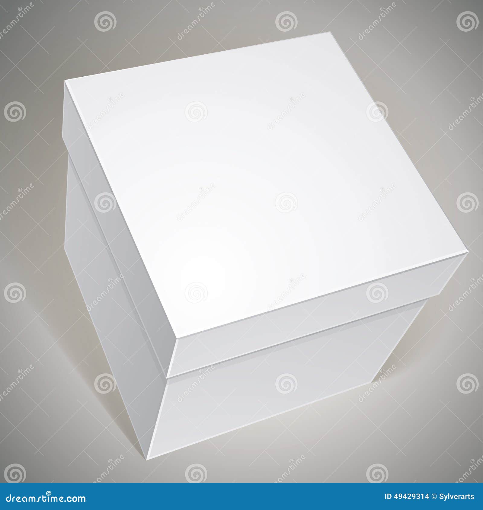 Vector Blank Box, Template for Your Package Design Stock Vector ...