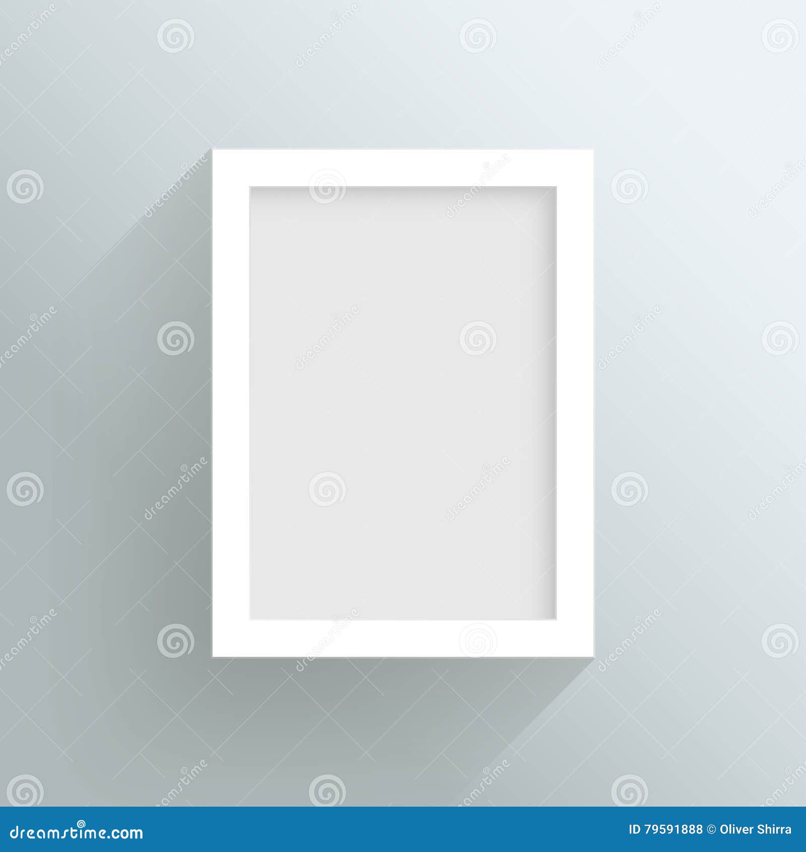 Vector Blank White Frame Design Stock Vector - Illustration of design ...