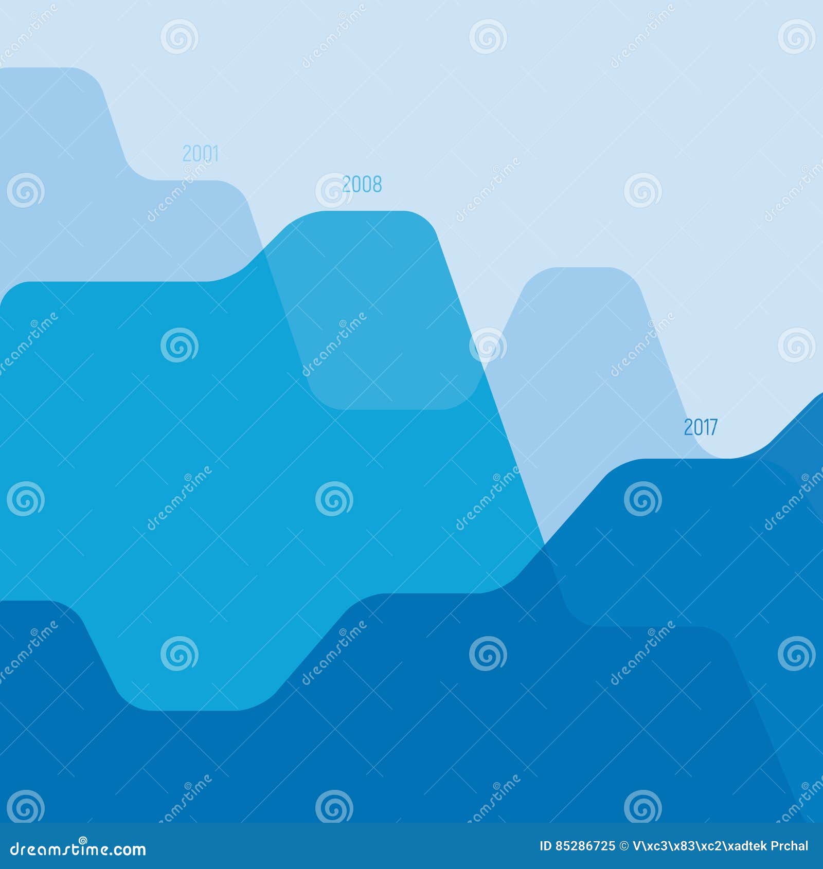 Abstract Graph Showing Growth Royalty-Free Illustration | CartoonDealer ...