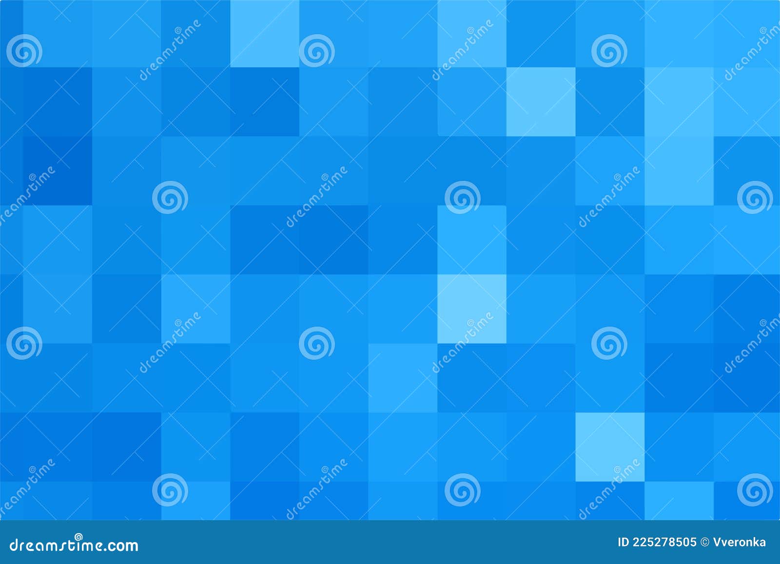 Vector Blue Background. Geometric Texture from Blue Squares Stock ...