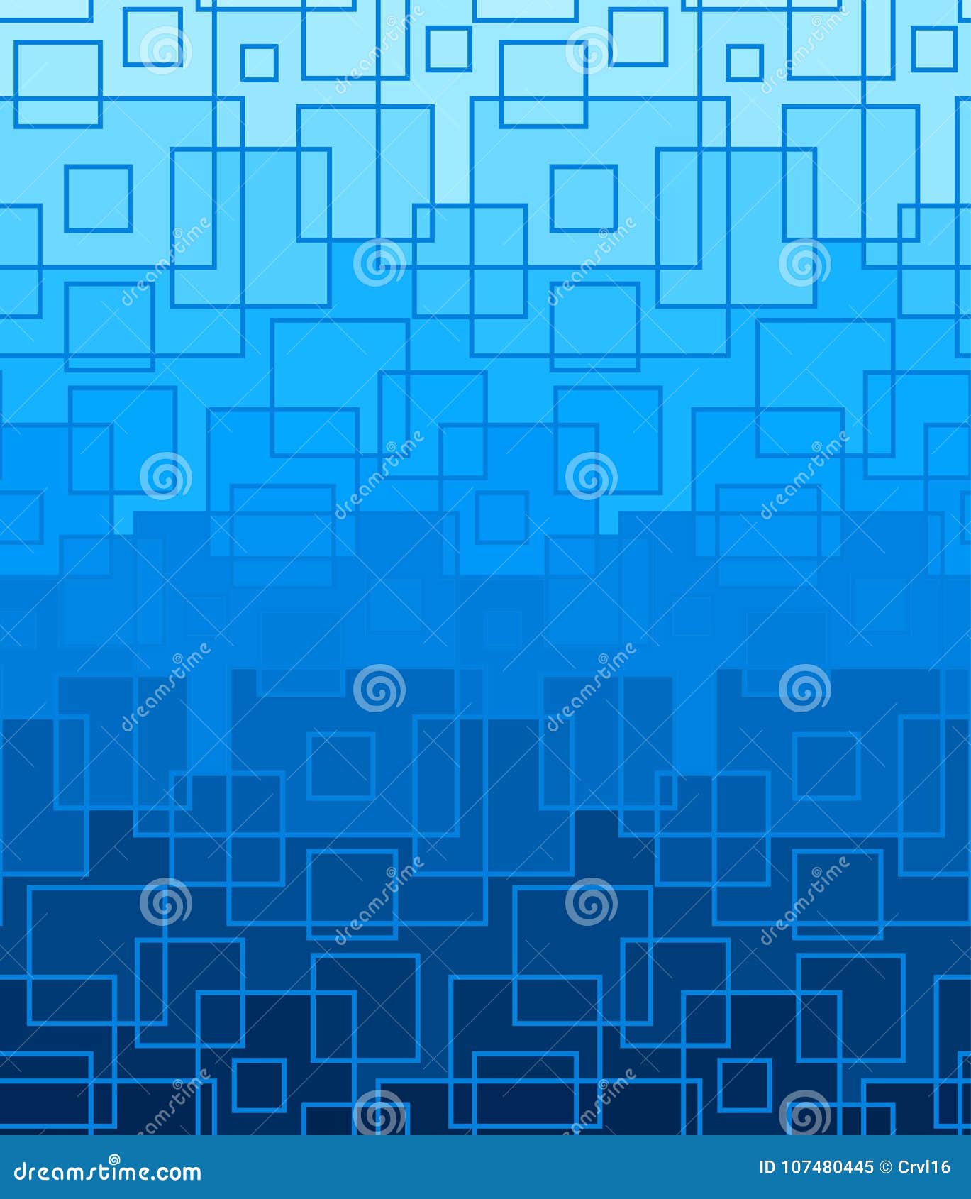 Vector Blue Background of Square Lines Stock Vector - Illustration of ...