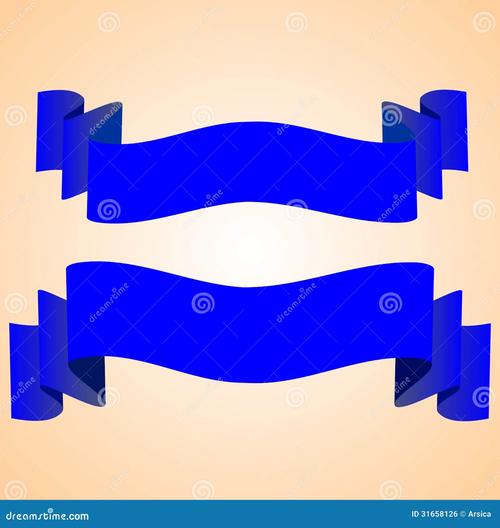 Vector blue banners stock vector. Illustration of imagery - 31658126