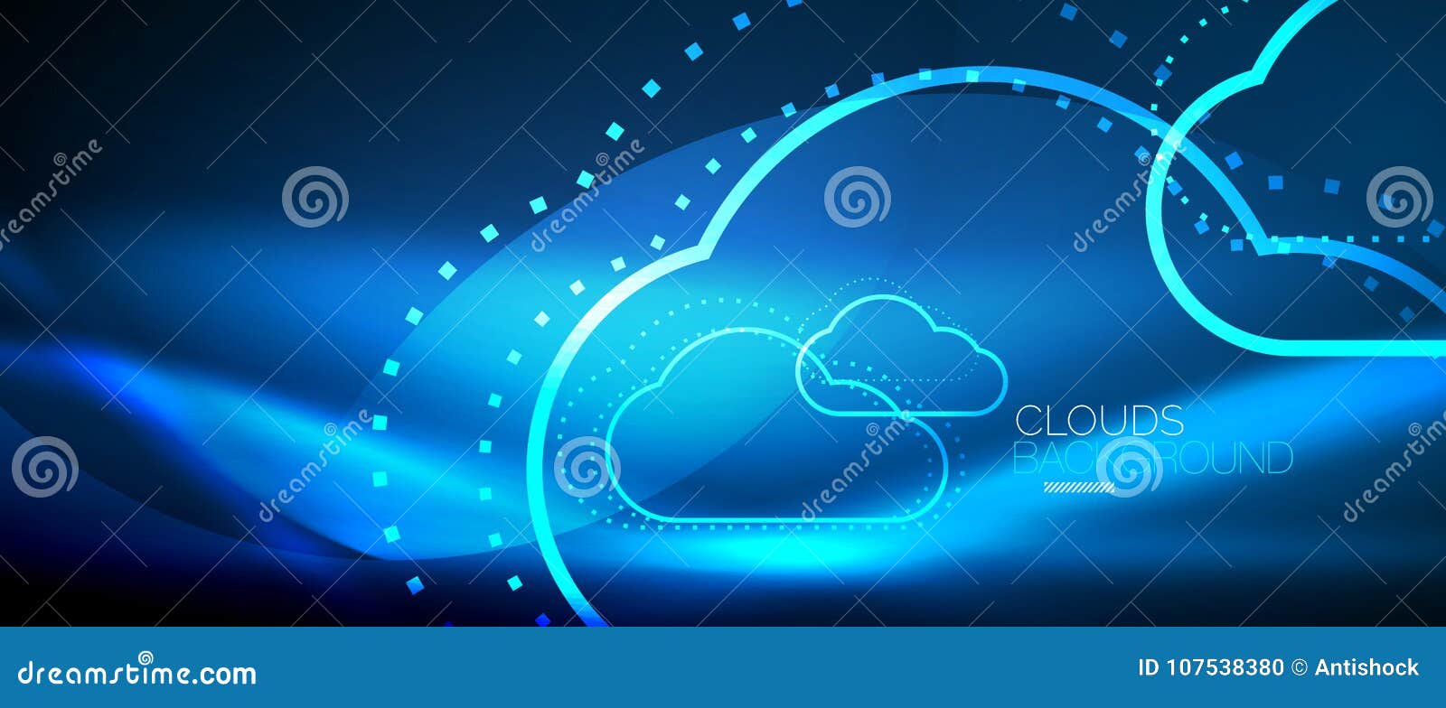 Vector Cloud Computing, Storage Concept Stock Vector - Illustration of business, cloudstorage ...