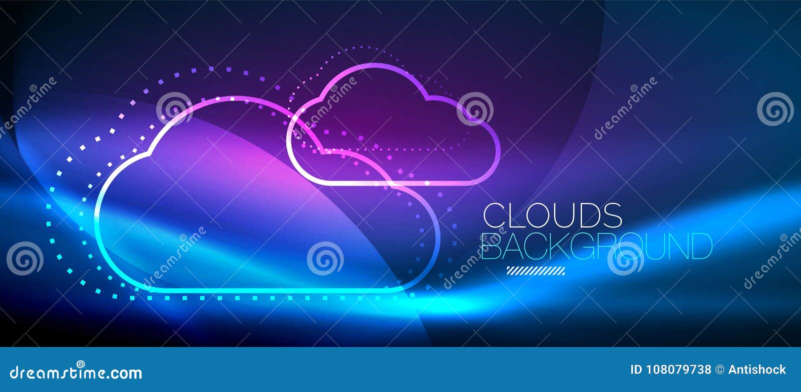 Vector Cloud Computing, Storage Concept Stock Vector - Illustration of information, computer ...