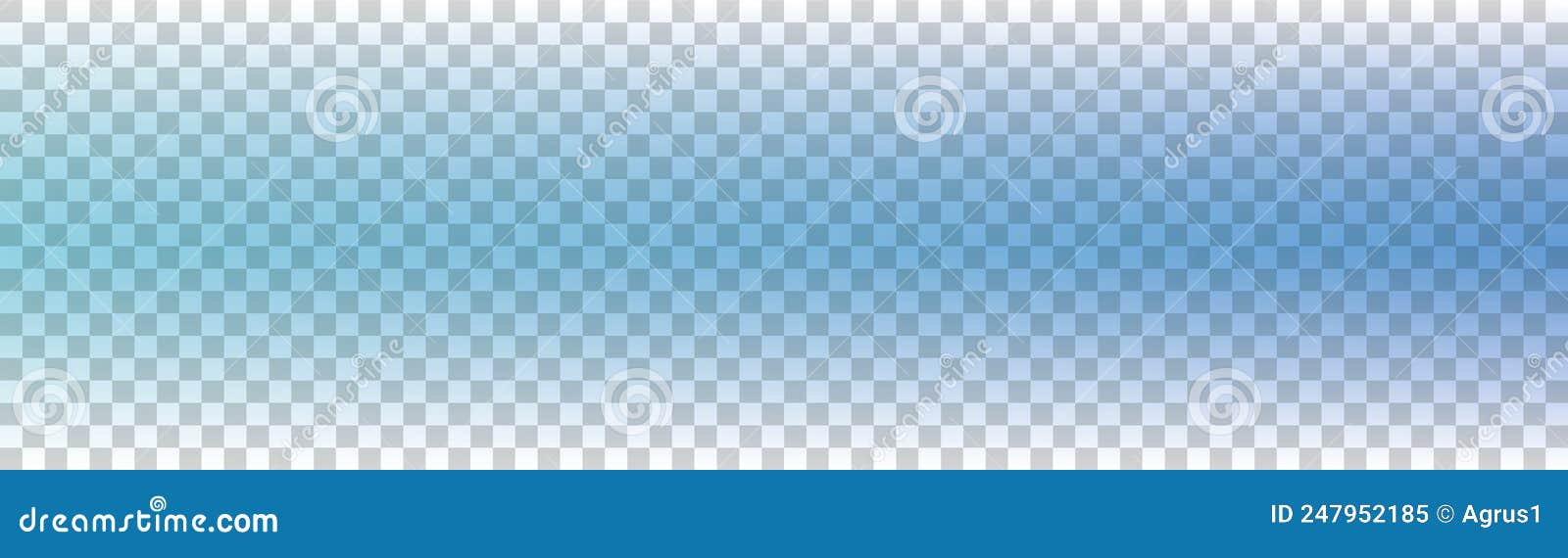 Vector Blue Colored Gradient Background on Transparent Background Stock ...