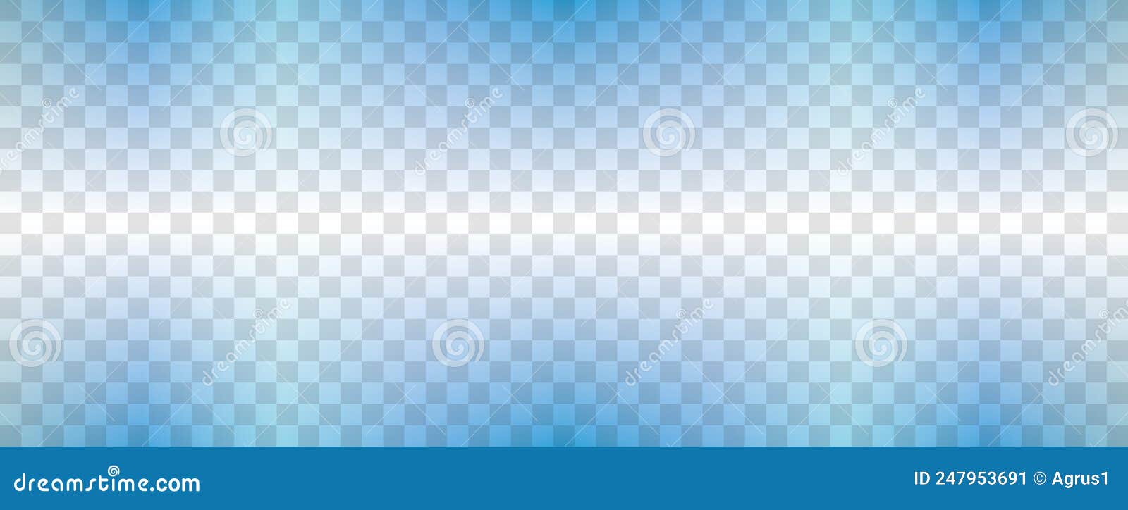 Vector Blue Colored Gradient Background on Transparent Background Stock ...