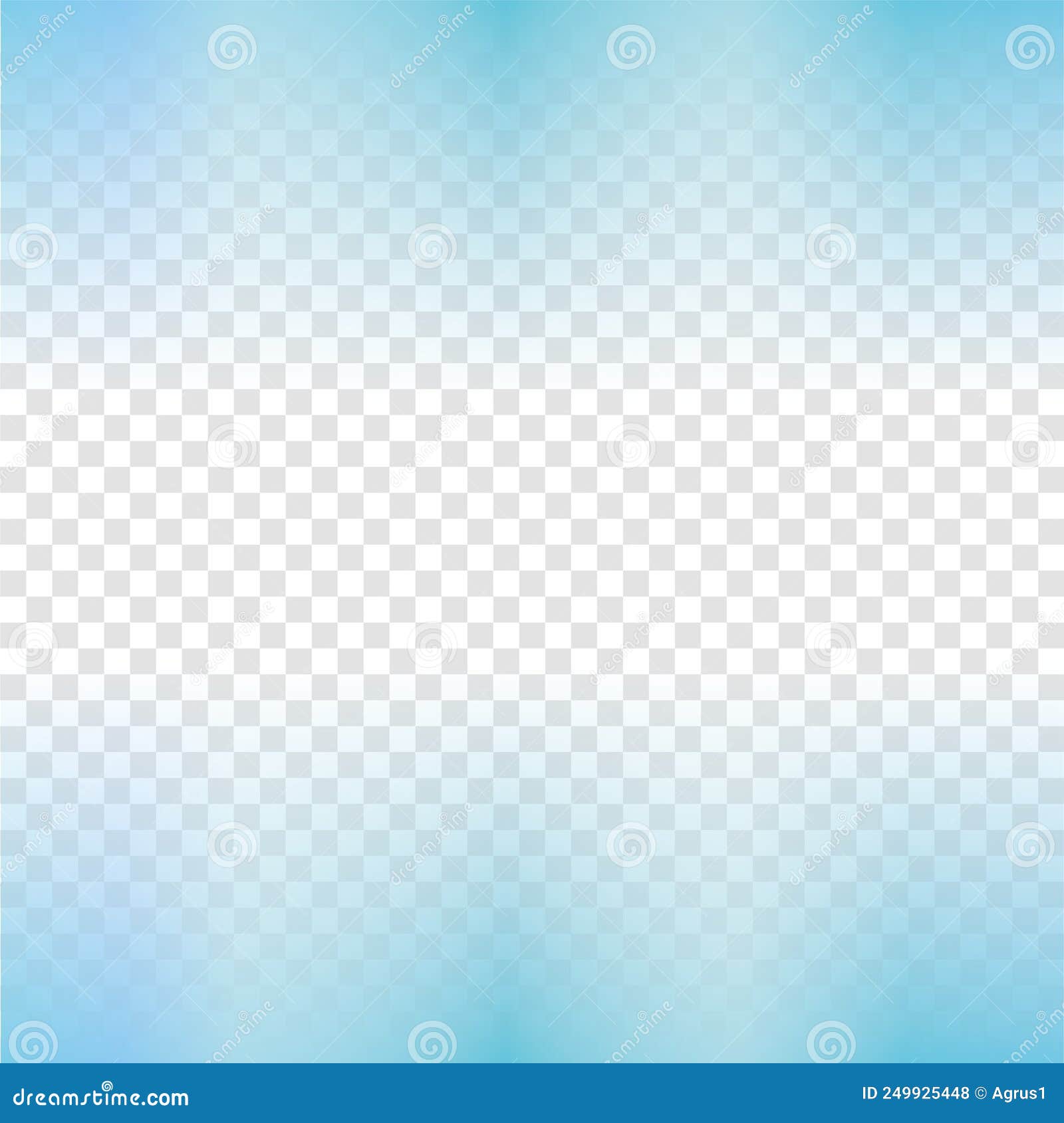 Vector Blue Colored Gradient Background on Transparent Background Stock ...