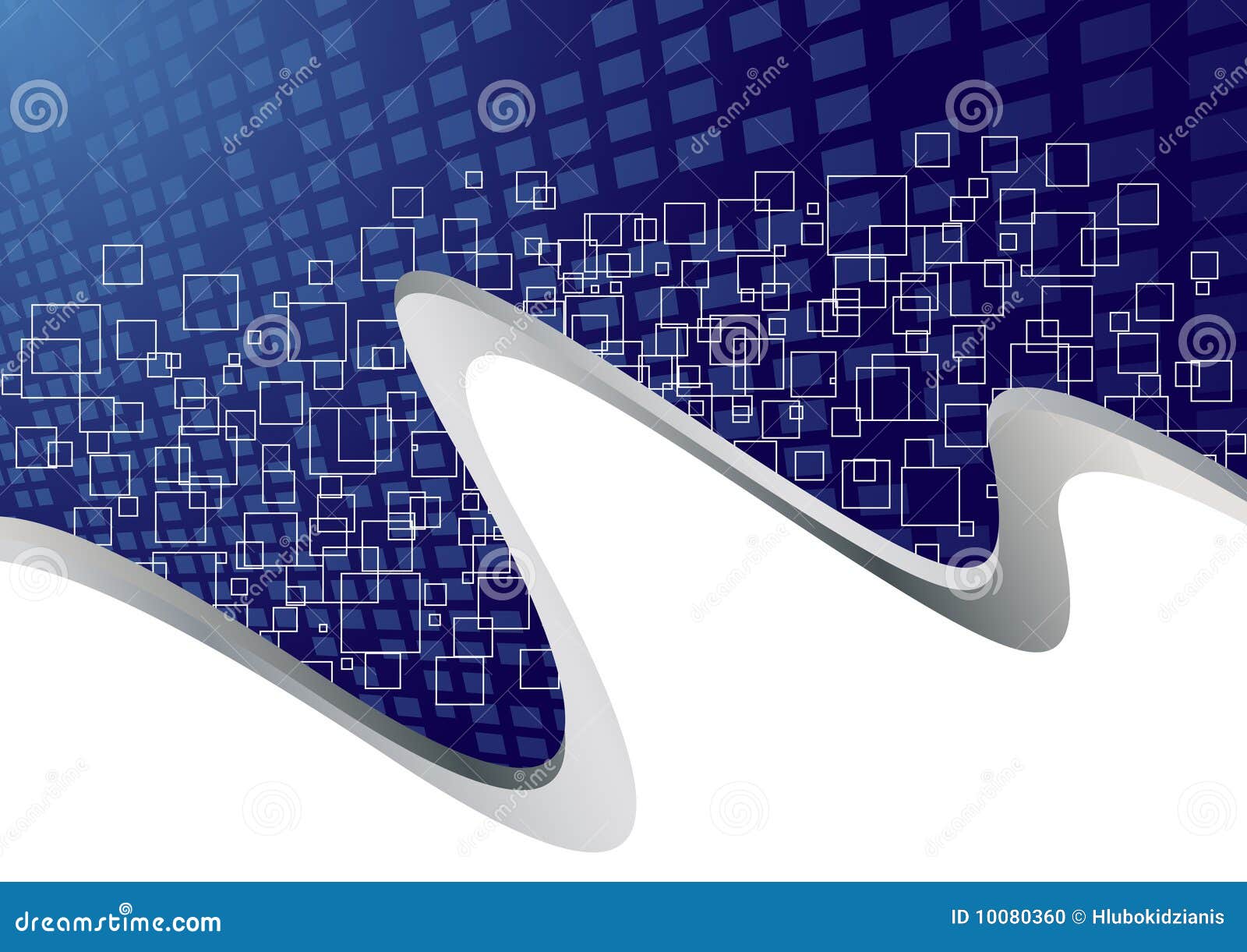 Vector Blue Corporate Template Stock Vector - Illustration of blue ...