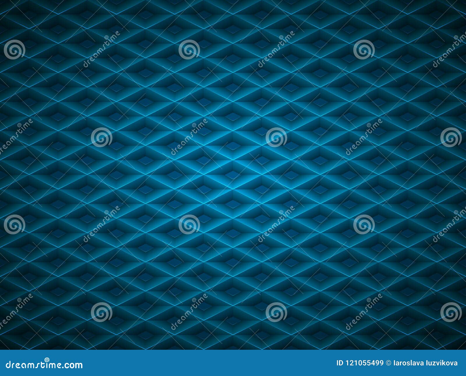 Vector Blue Embossed Pattern Plastic Grid Background. Technology ...