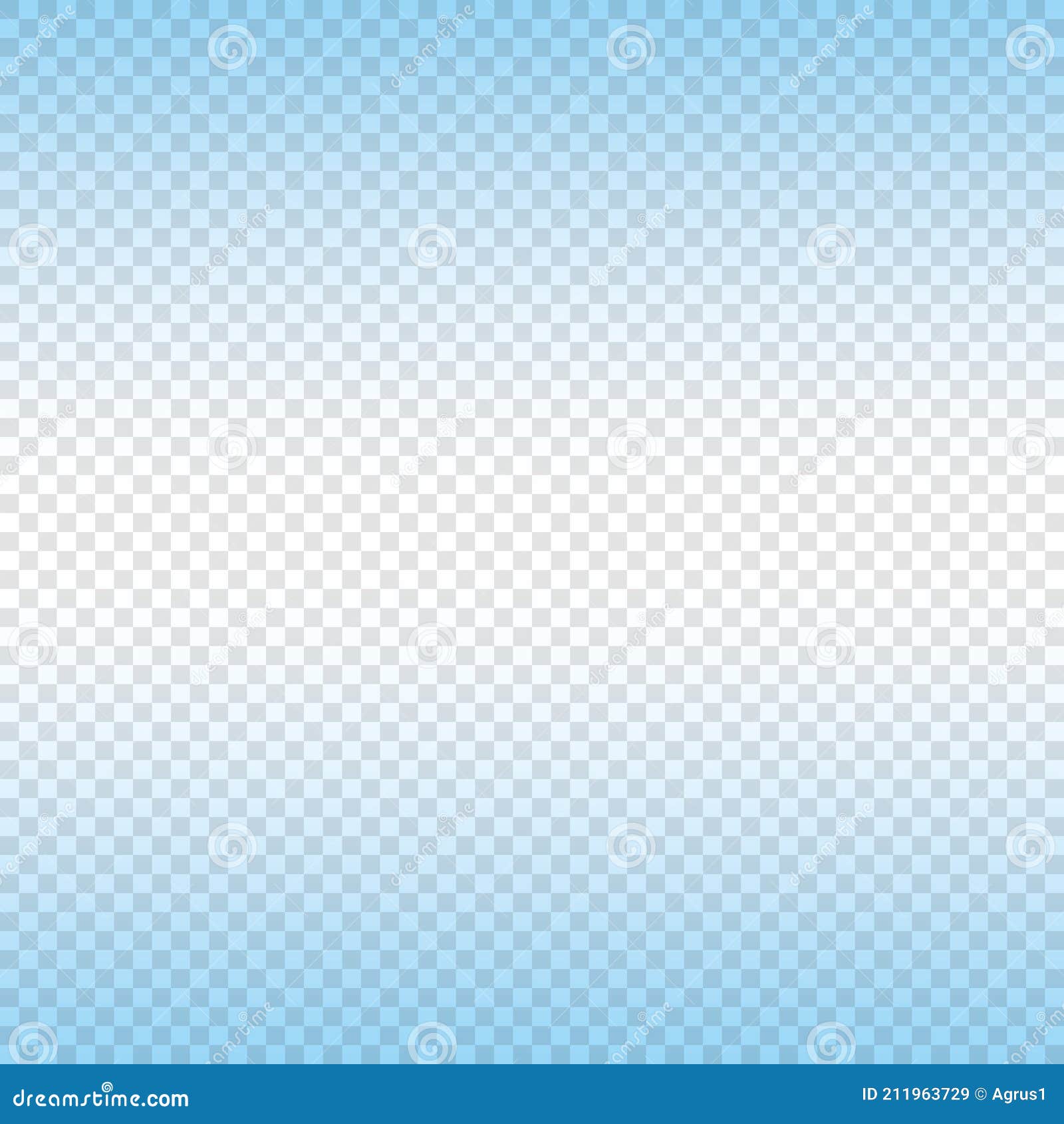 Vector Blue Gradient Background on Transparent Background Stock Vector ...