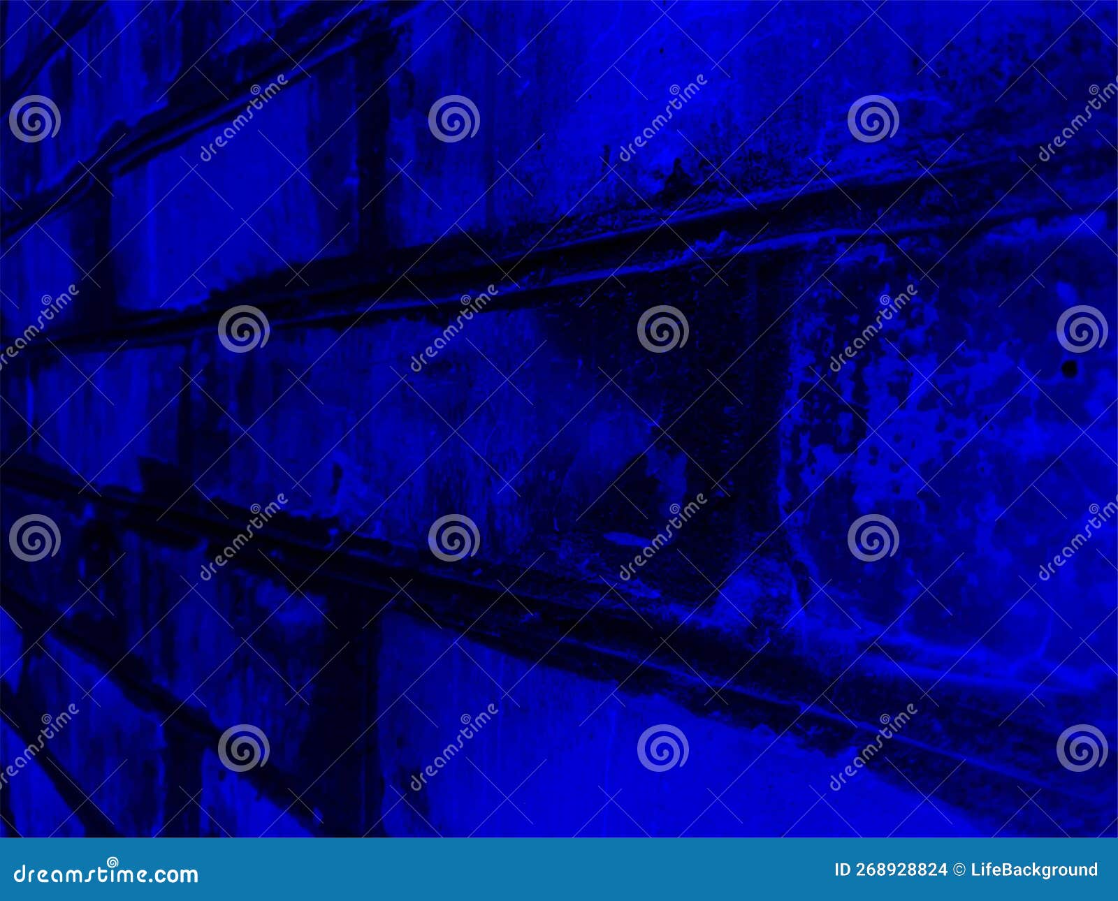 Vector Blue Grunge Background, Gradient Navy Blue Texture of an Old ...