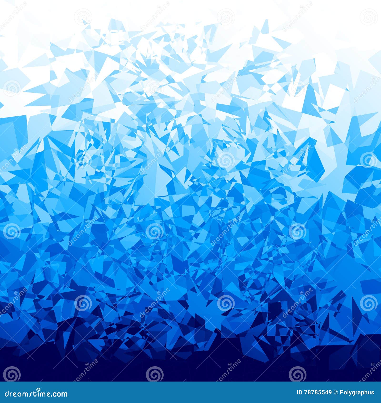 Vector blue ice background stock vector. Illustration of freeze - 78785549