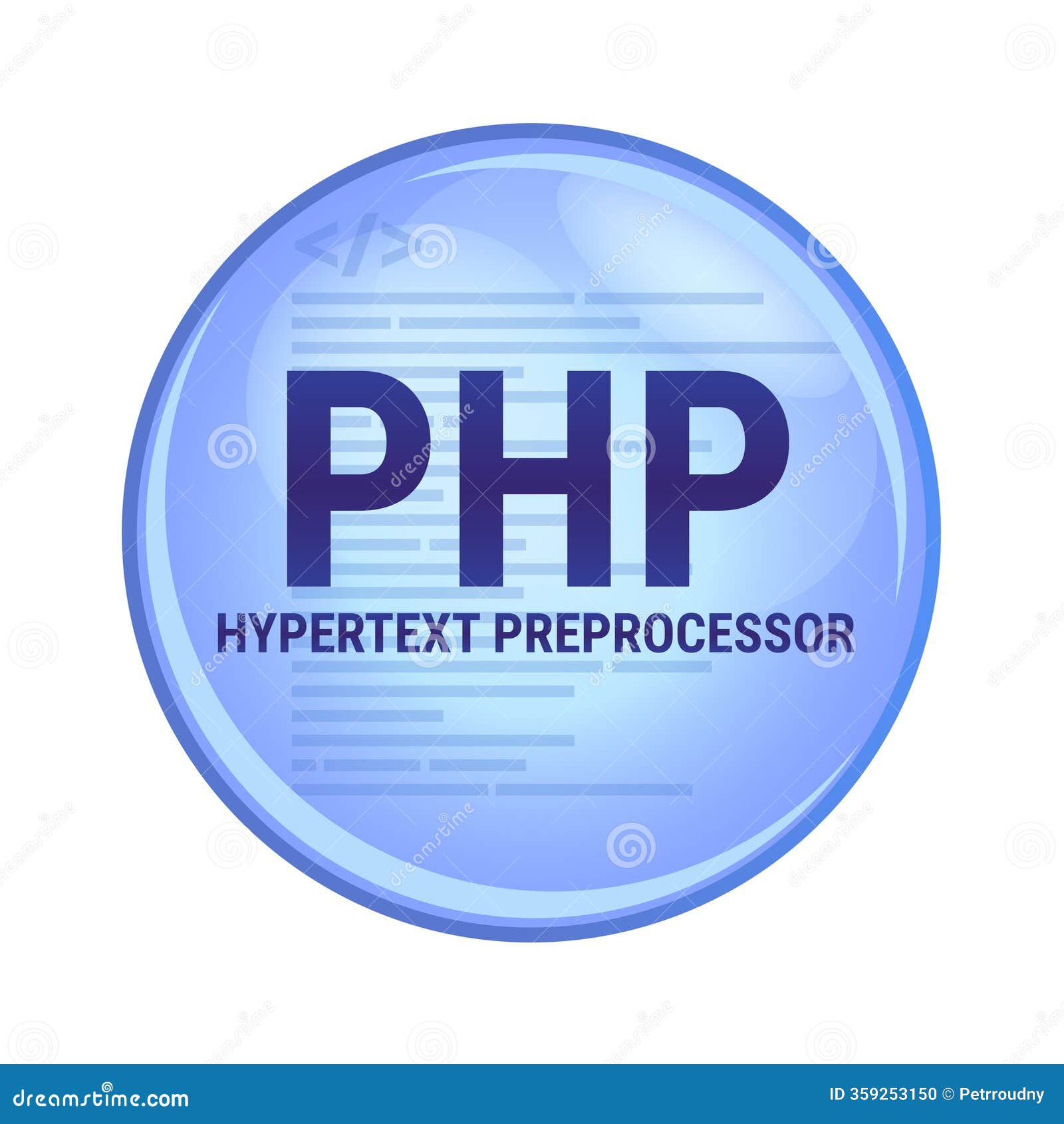 Vector Blue Icon or Symbol of PHP Hypertext Preprocessor – Programming ... Vector Blue Icon or Symbol of PHP Hypertext Preprocessor – Programming ...