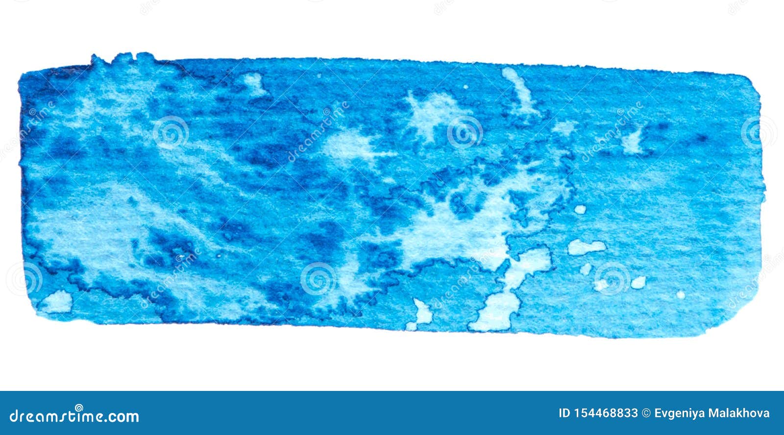 Vector Blue Paint Texture Isolated on White Stock Vector - Illustration ...