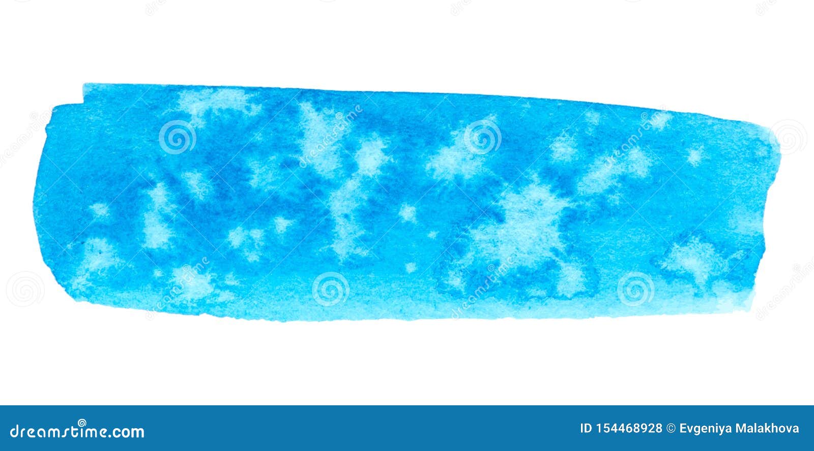 Vector Blue Paint Texture Isolated on White Stock Vector - Illustration ...
