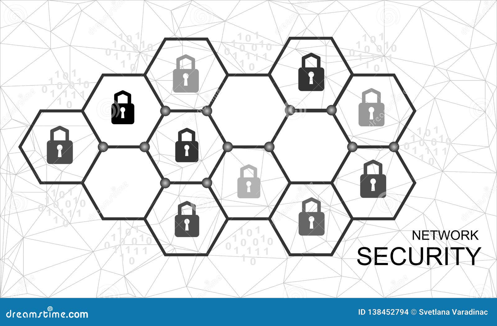 Global Network Security. Background or Concept Composed of Triangles ...