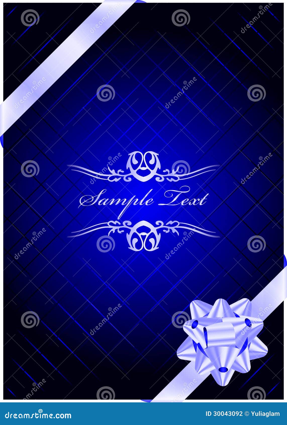 Blue present background stock illustration. Illustration of label ...