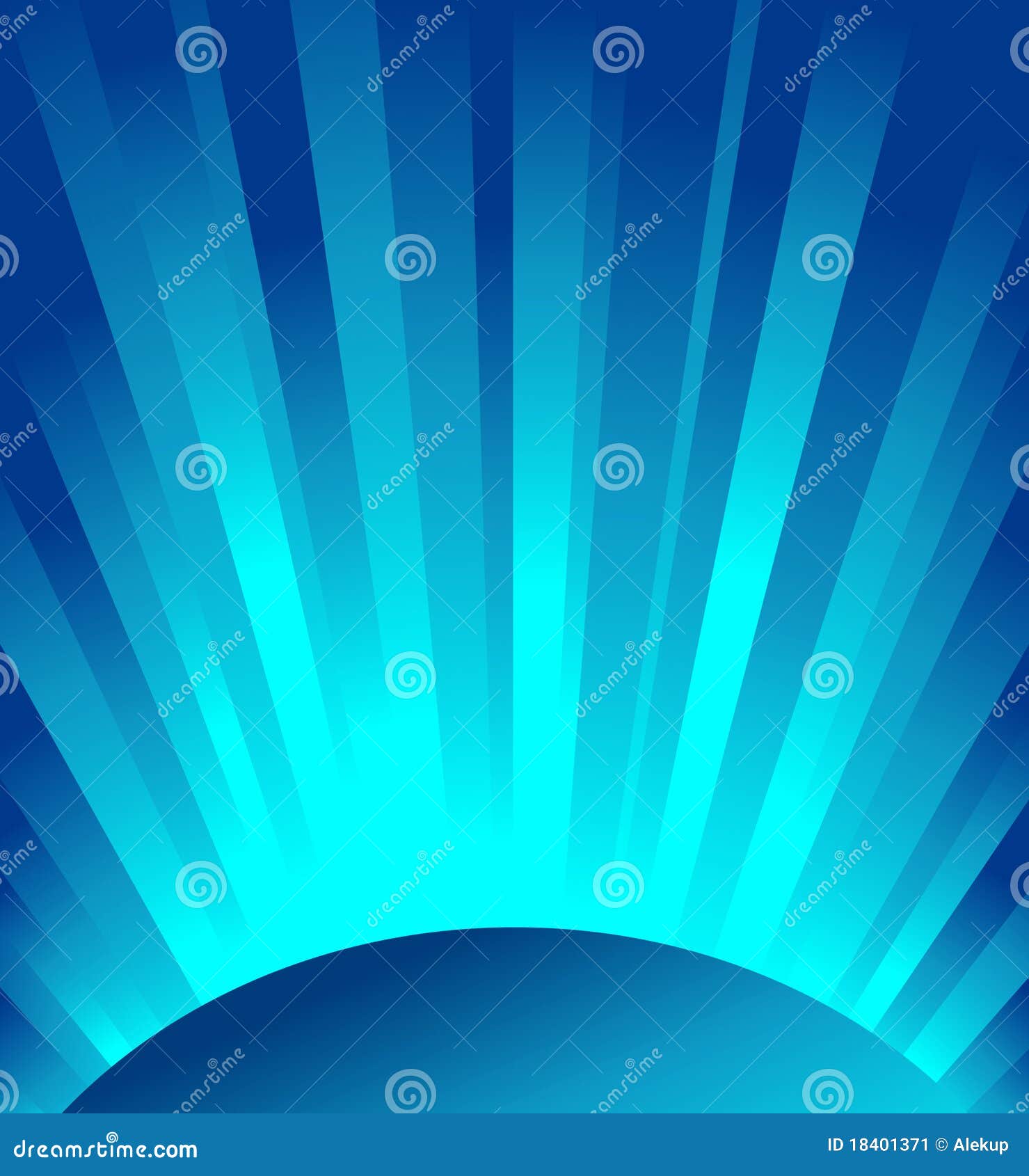 Vector blue rays of light stock vector. Illustration of illuminated ...