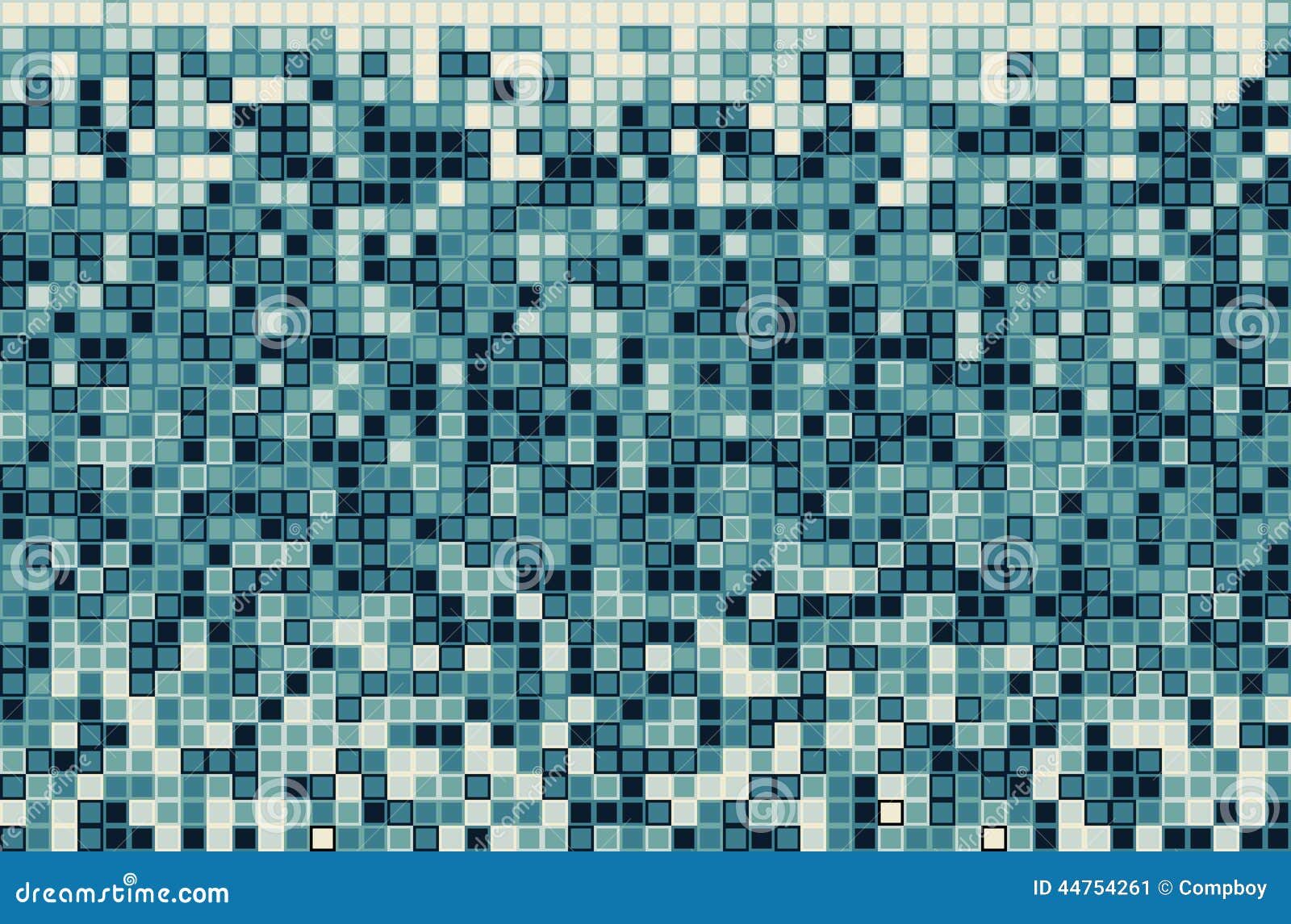 Vector Blue Rectangle Pattern Stock Illustration - Illustration of ...
