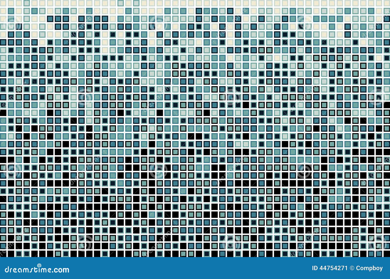 Vector Blue Rectangle Pattern Stock Vector - Illustration of shape ...