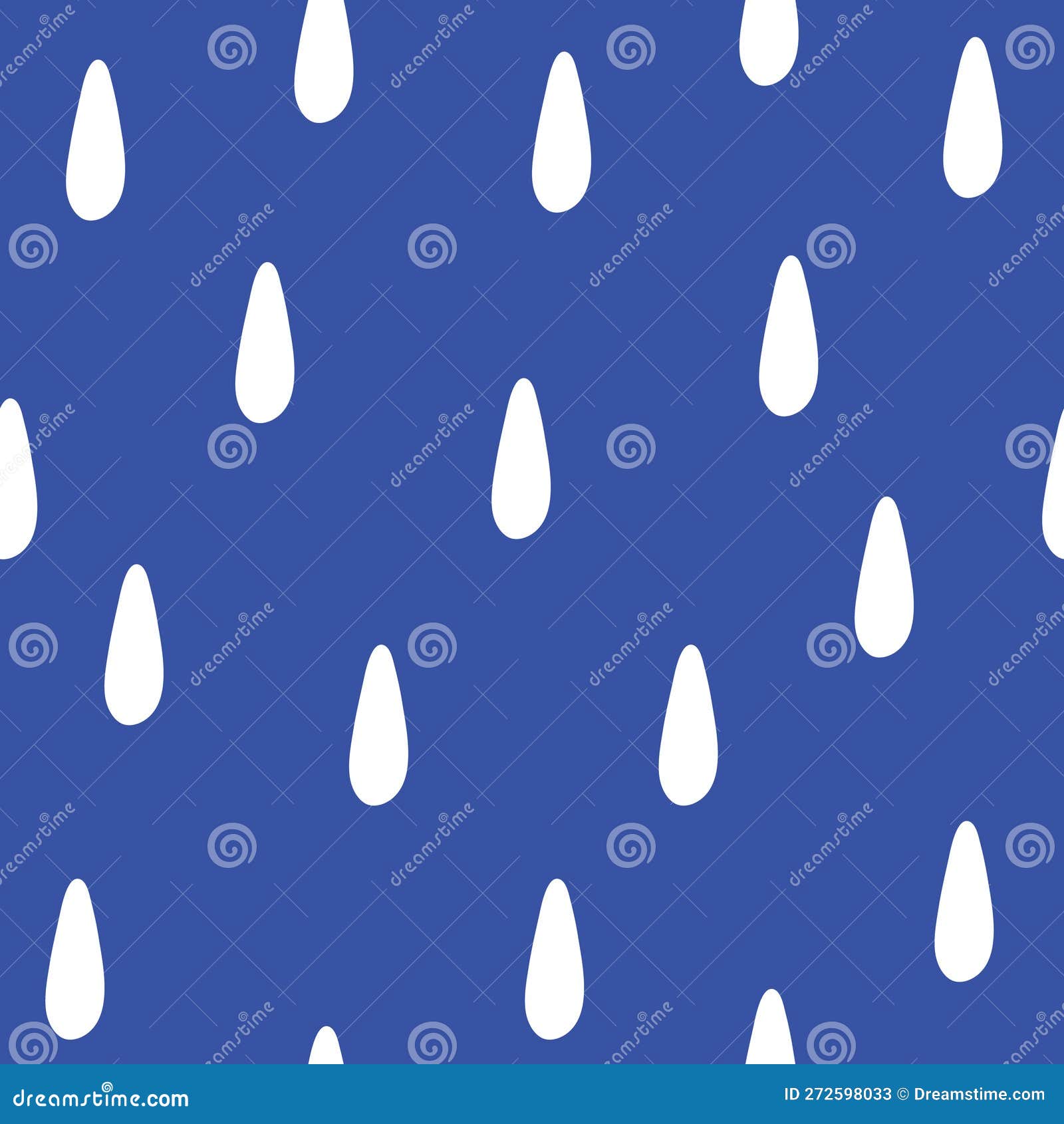 Vector Blue Sky with Rain Drops Pattern Background. Stock Vector ...