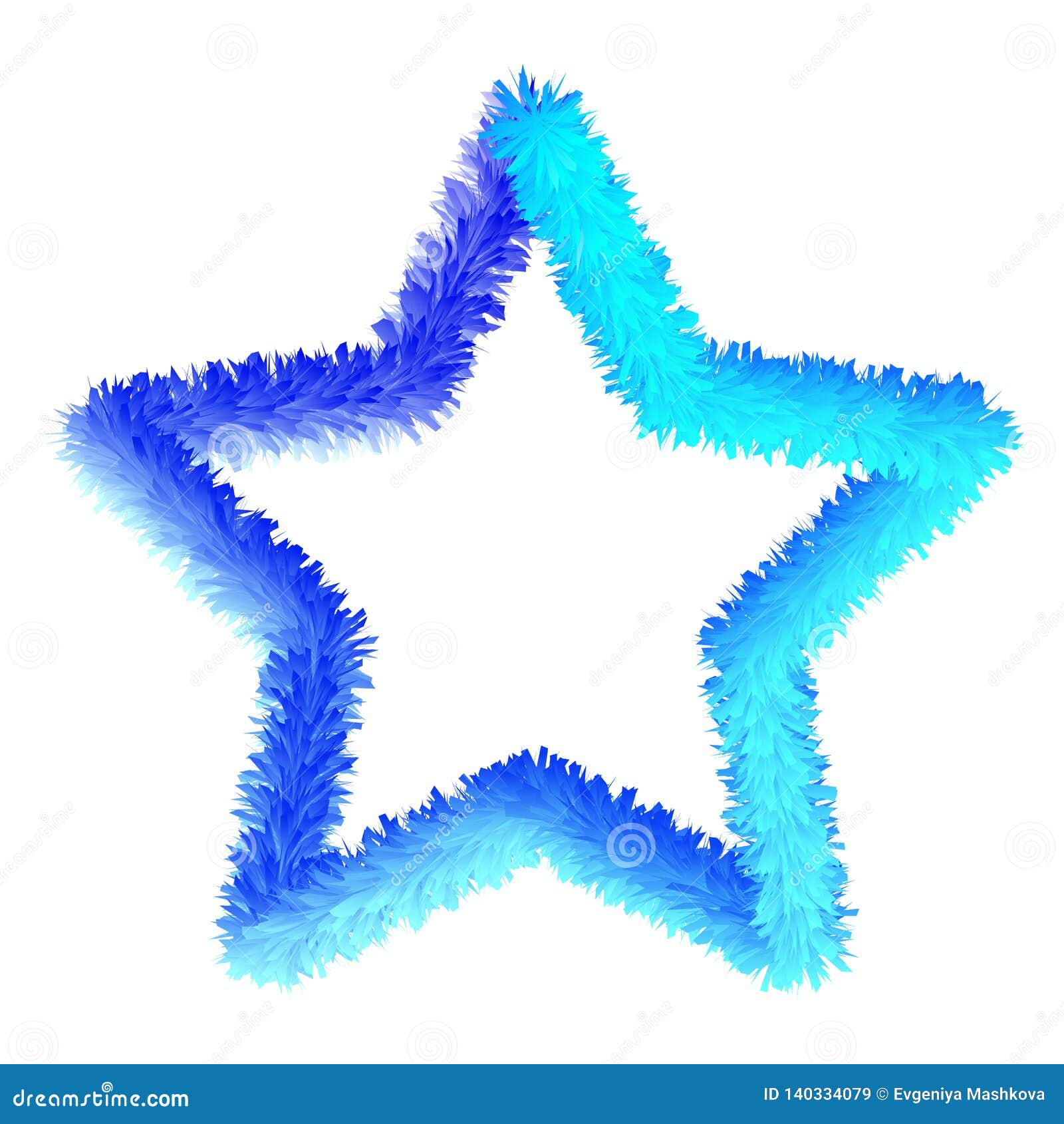 Vector blue star stock illustration. Illustration of elegant - 140334079