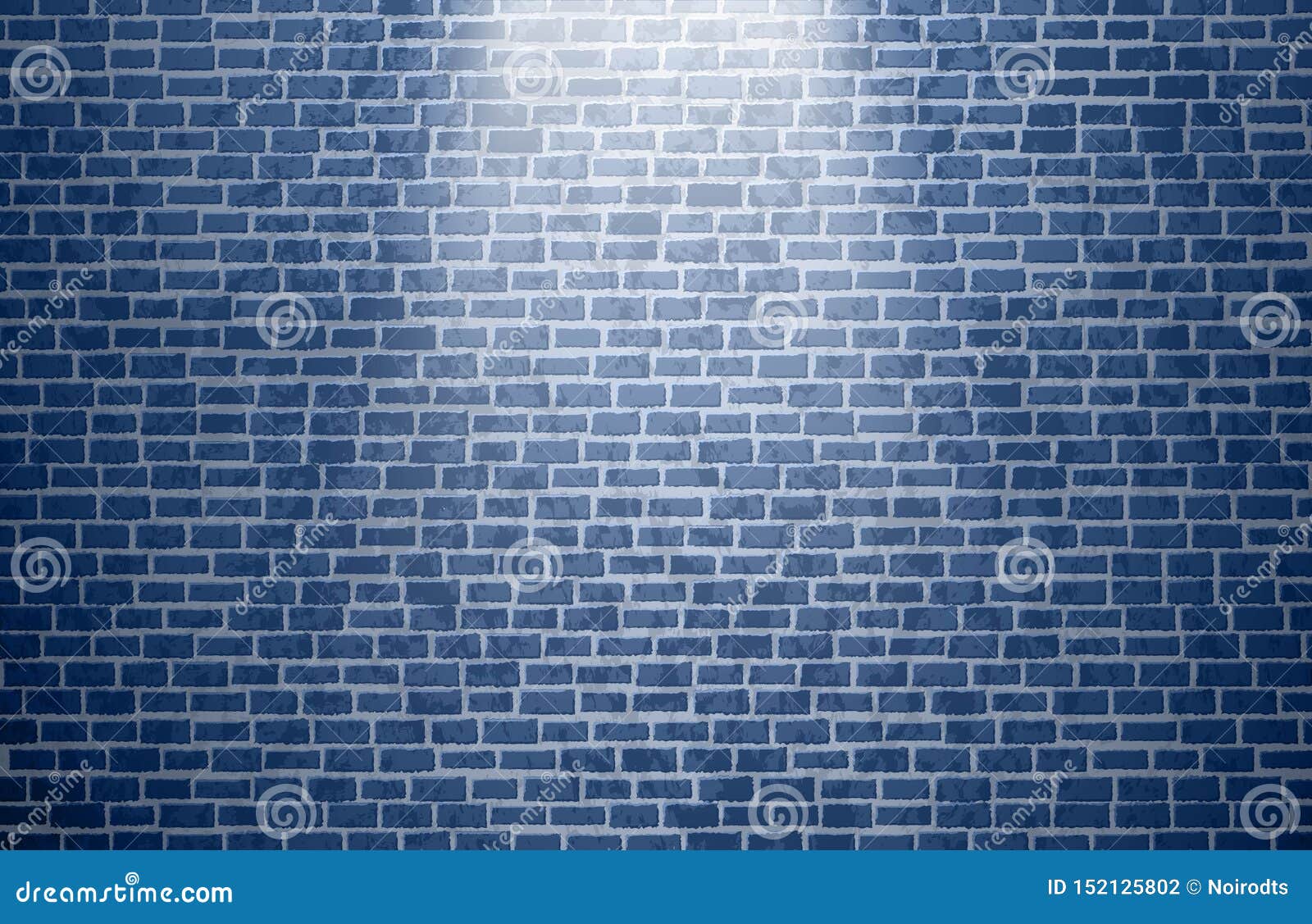 Dark Blue Brick Wall. Wallpaper Background Vector Illustration Stock ...