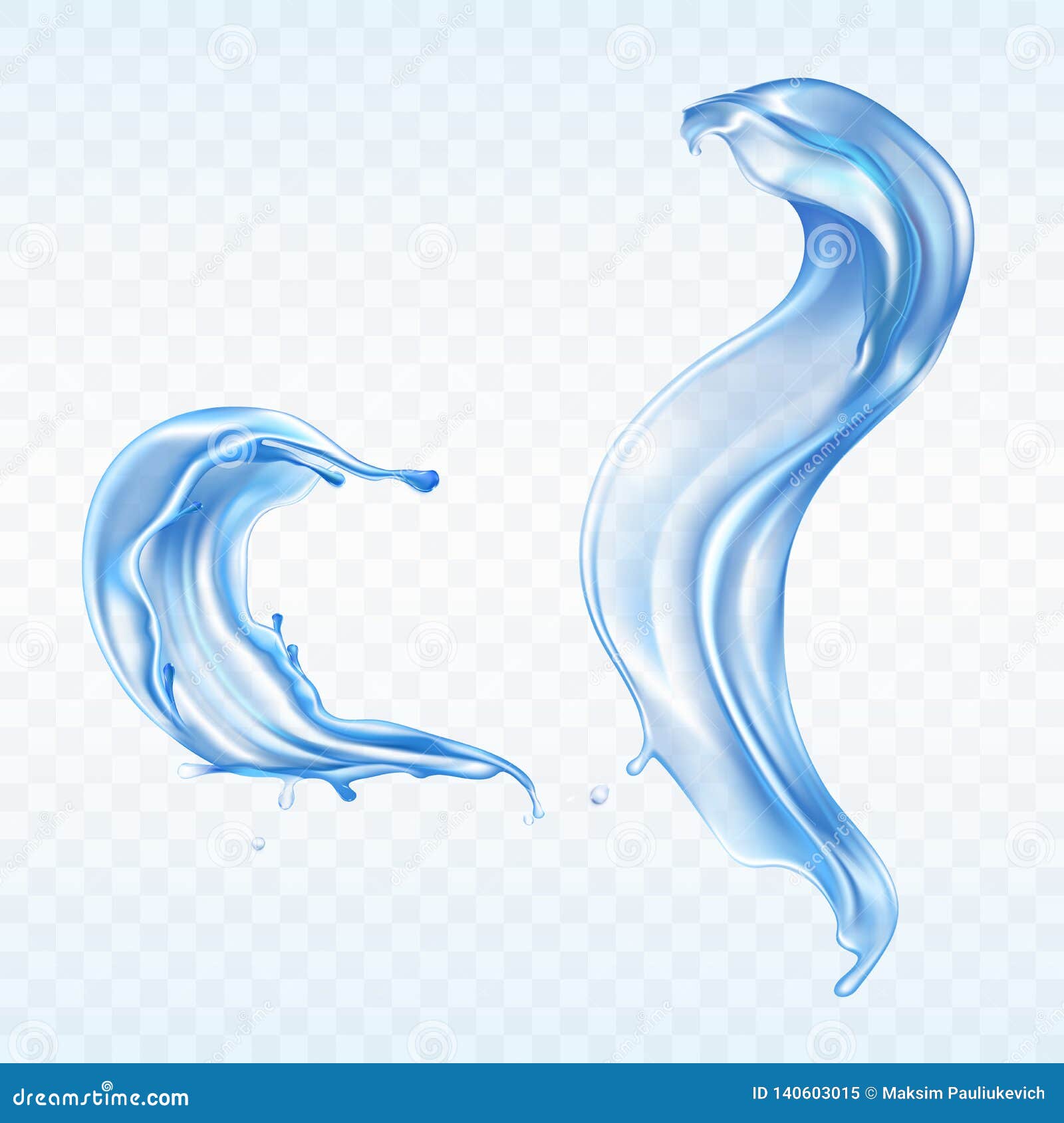 Aqua Wave Background Vector Illustration | CartoonDealer.com #5199598