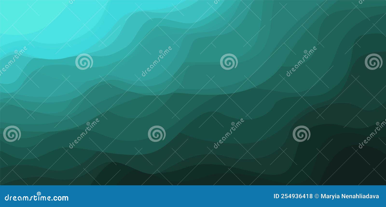 Sea Waves Background. Vector Illustration Stock Vector - Illustration ...