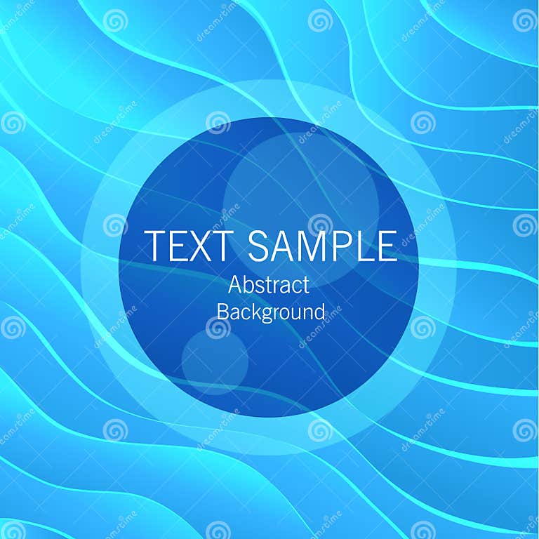 Vector blue Wave stock vector. Illustration of pattern - 50233091