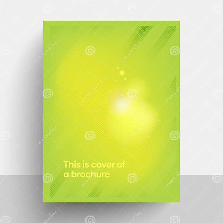 Vector Bokeh Poster Design. Abstract Vector Presentation of Art Poster ...