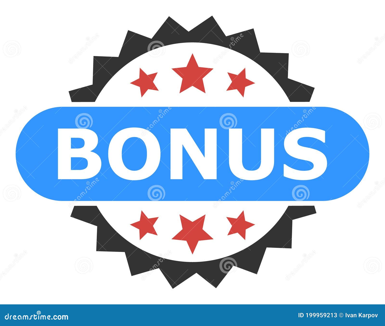 Vector Bonus Tag Flat Icon Symbol Stock Vector - Illustration of ...