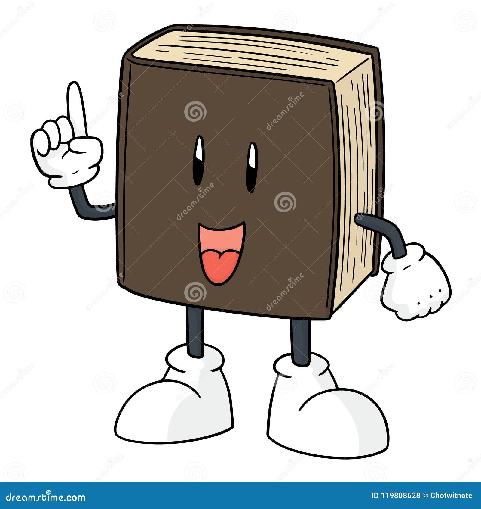 Vector of book cartoon stock vector. Illustration of deco - 119808628