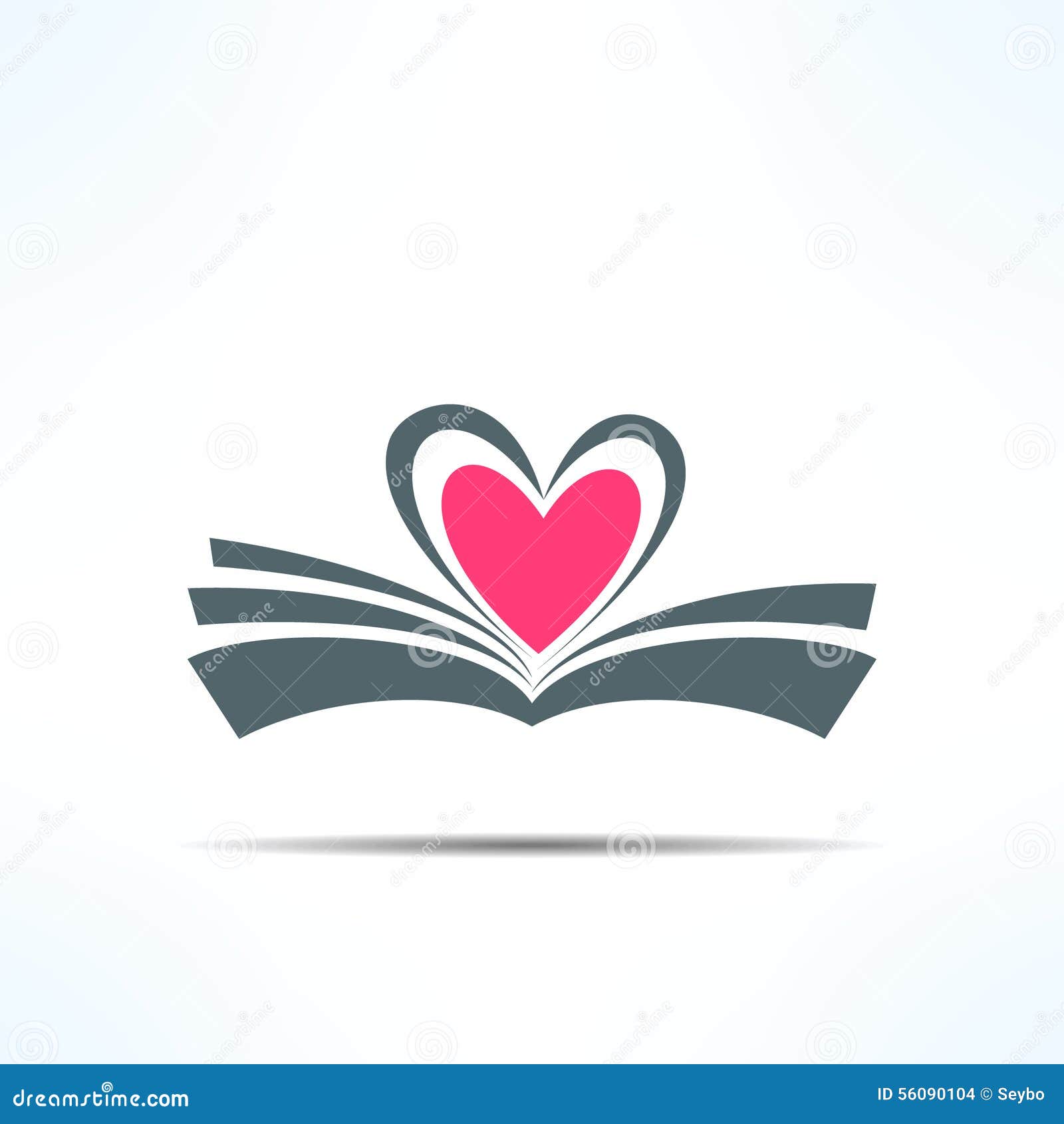 Book Pages Heart Stock Illustrations – 2,009 Book Pages Heart Stock ...