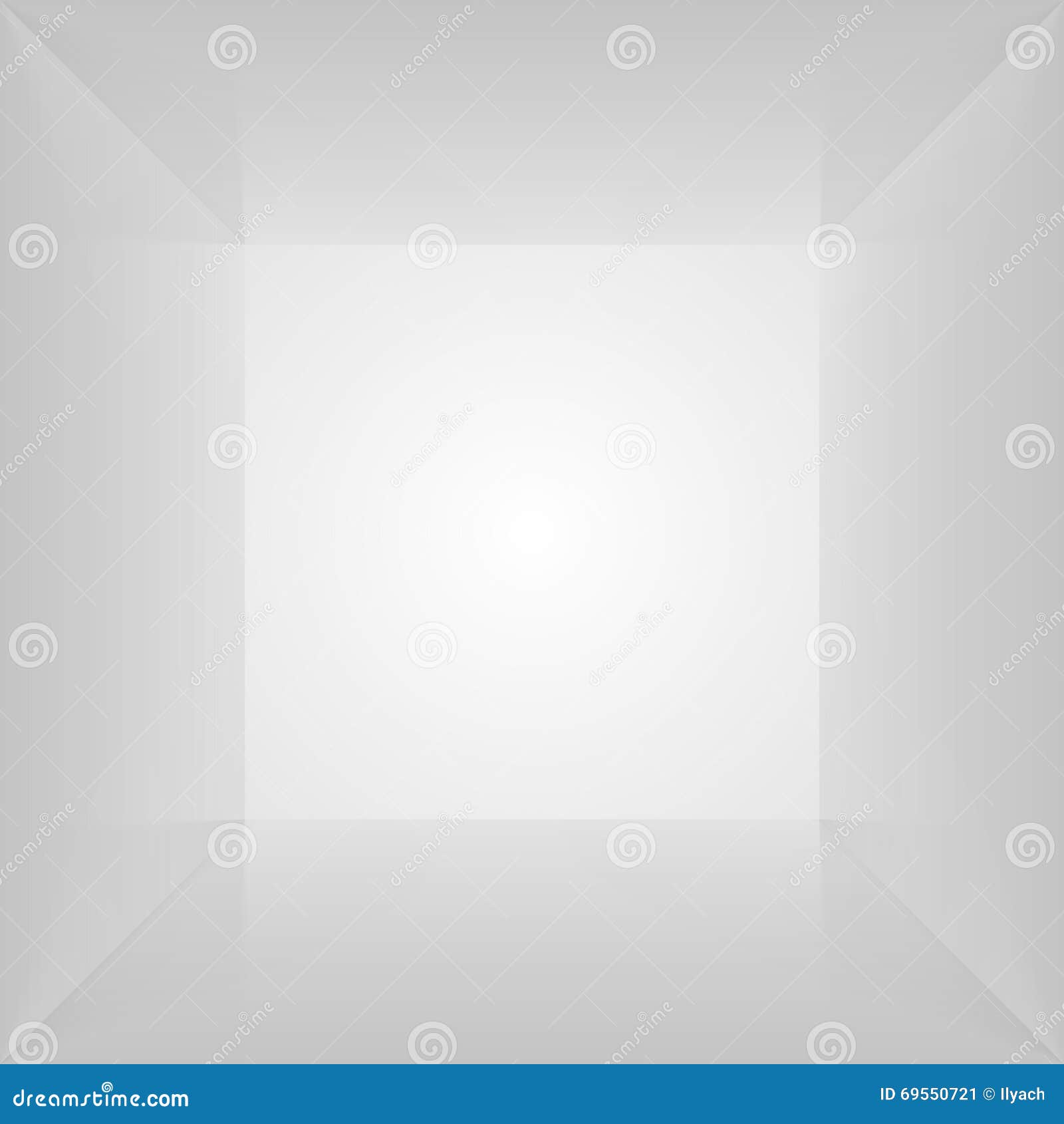 Vector Box. Empty Interior Space. Photobox Stock Illustration ...