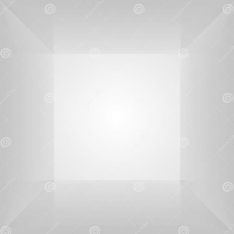 Vector Box. Empty Interior Space. Photobox Stock Illustration ...