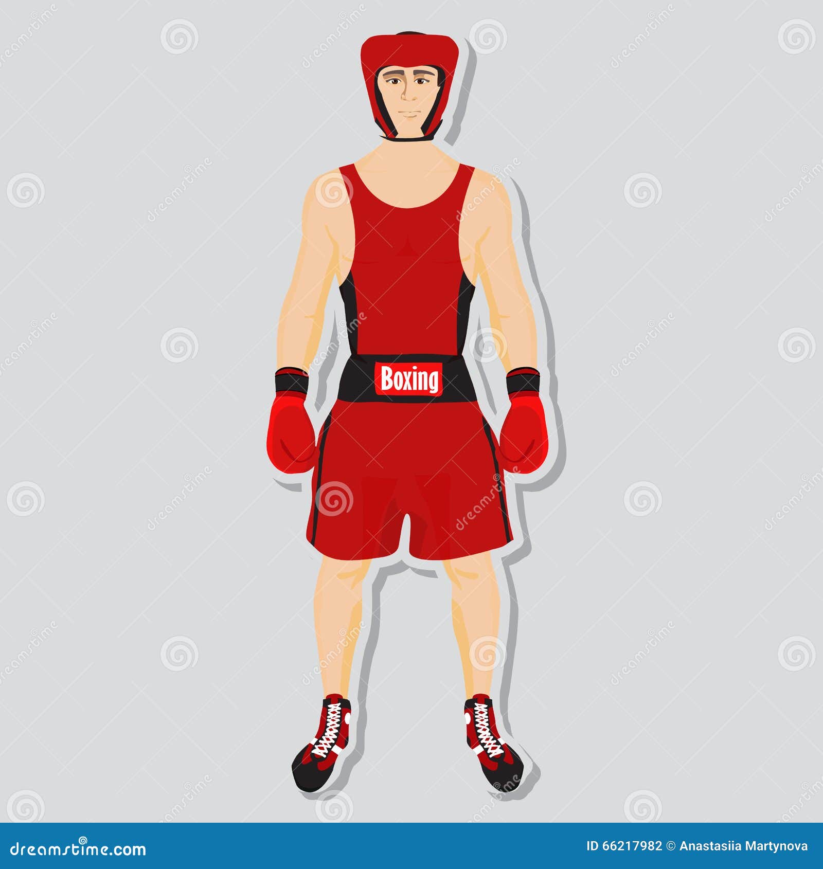 Vector Boxing Silhouette Set | CartoonDealer.com #11036429