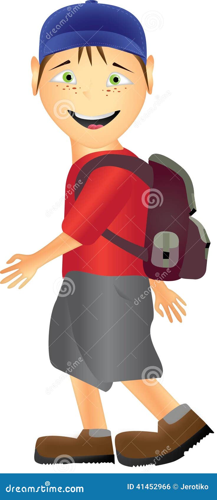 Vector Boy Picture. Image: 41452966