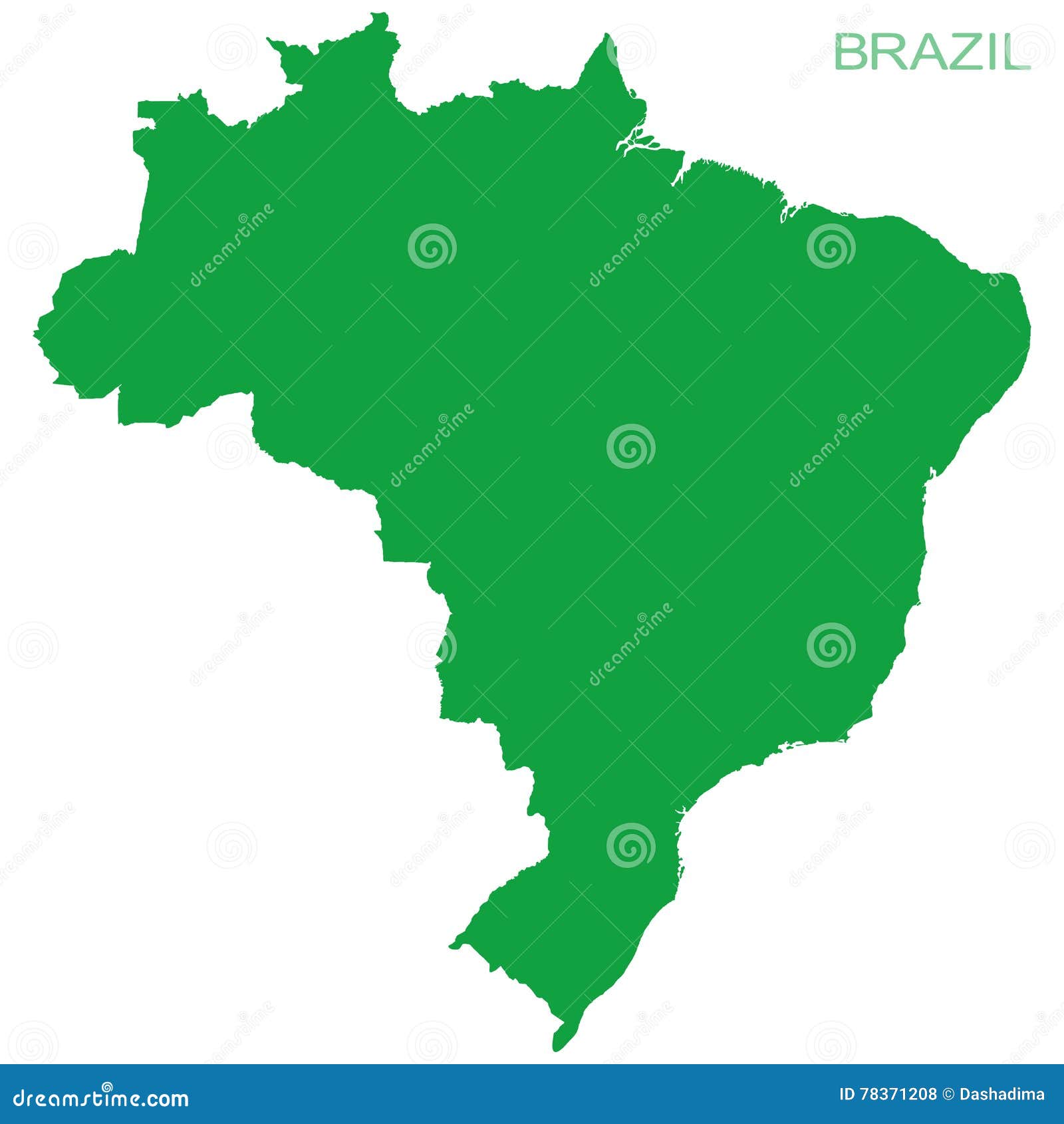 Vector Brazil Pictogram stock vector. Illustration of pictogram - 78371208