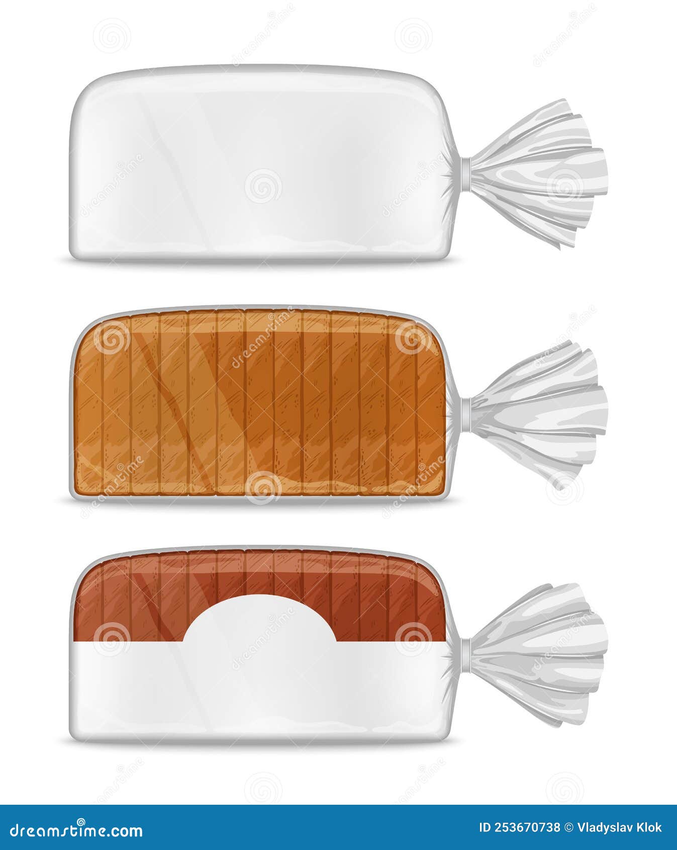 Vector Bread Packaging Design | CartoonDealer.com #253670715
