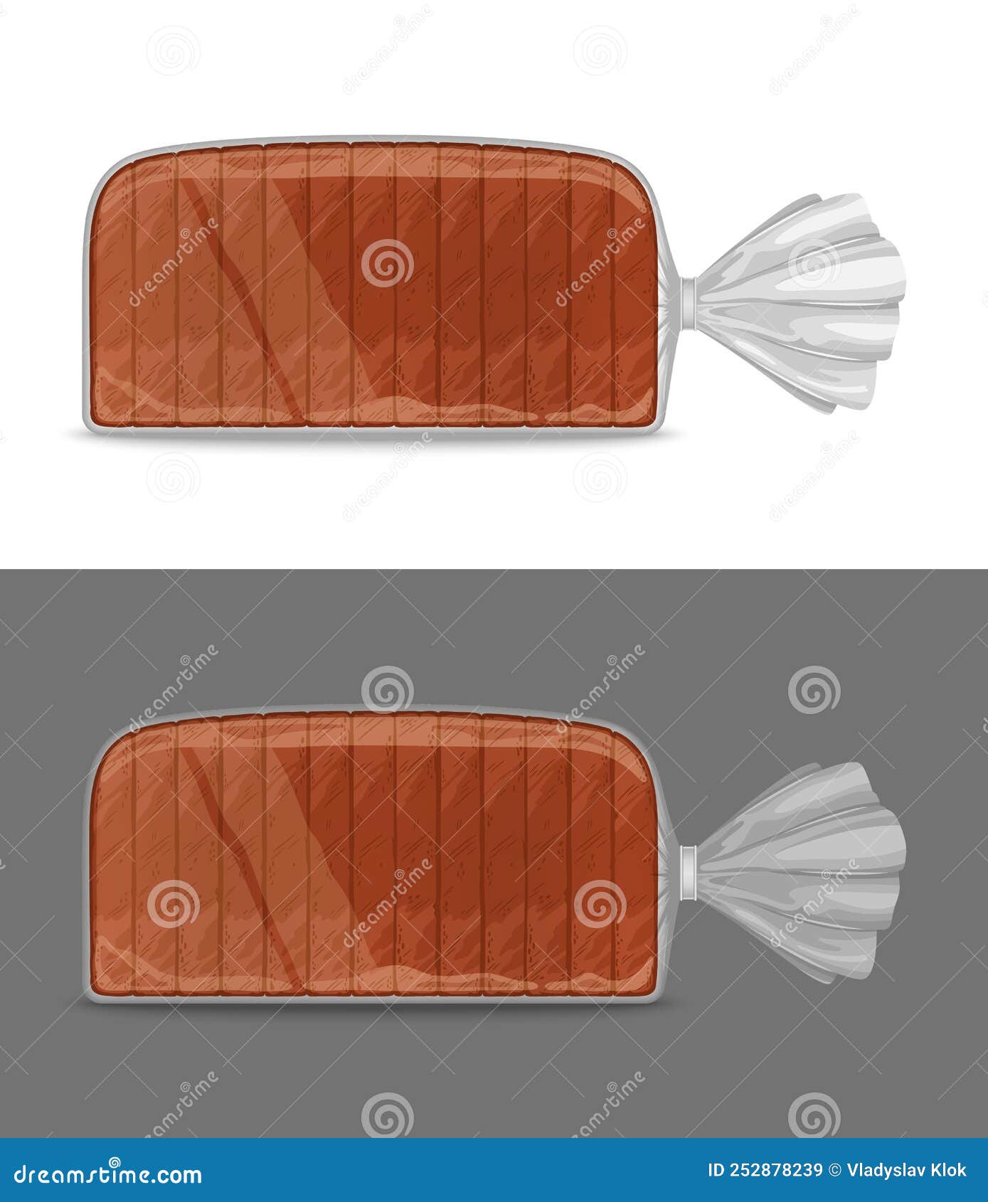 Vector Bread Packaging Design | CartoonDealer.com #253670731