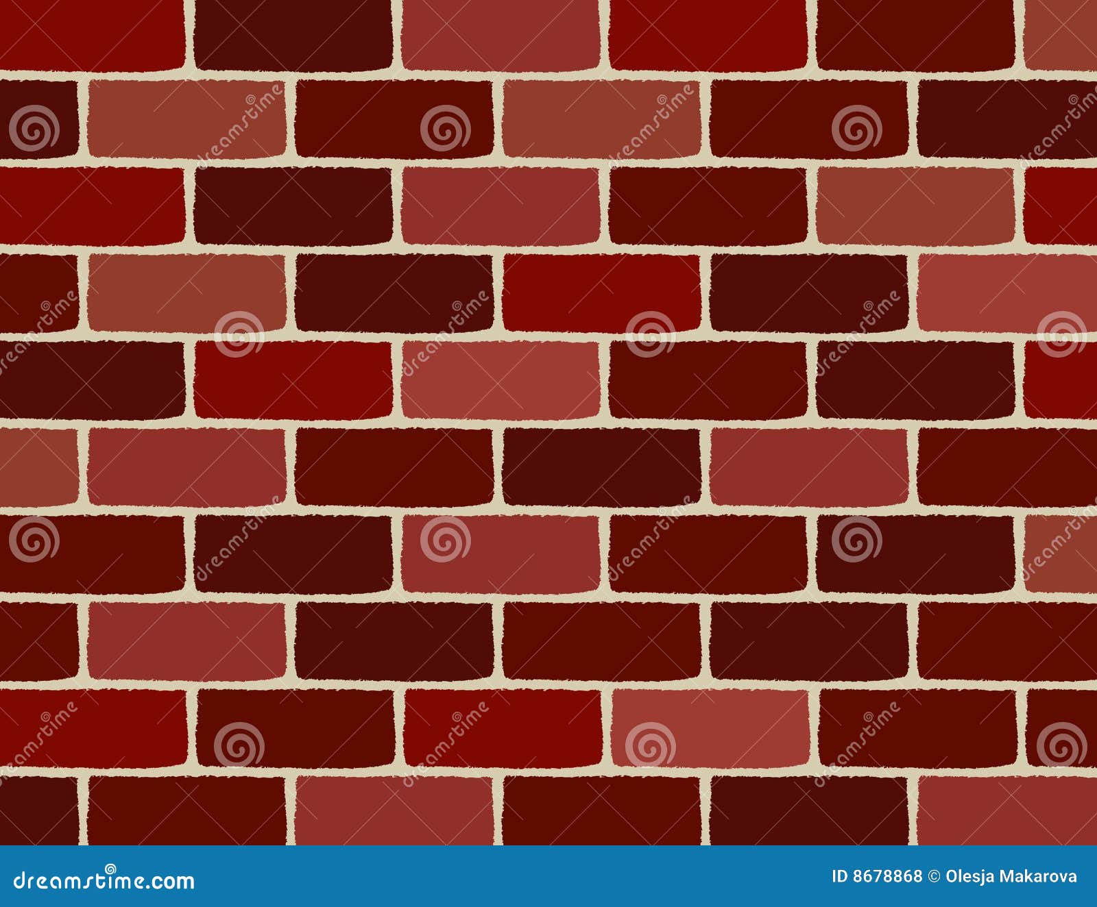 Vector Brick Icon. Illustration Of Brickwork. Brick Wall Cartoon Style ...
