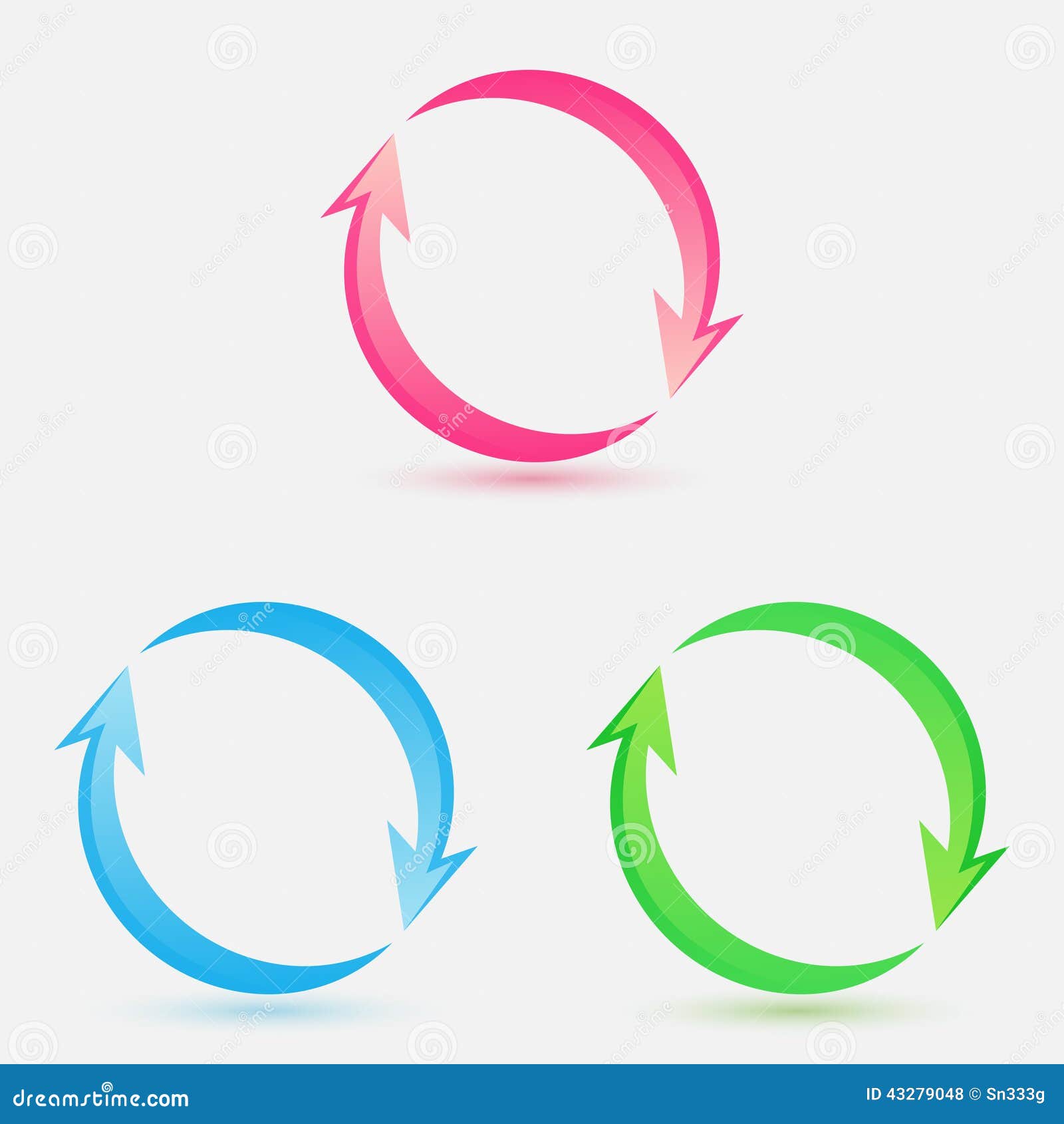 Vector bright arrow icons stock vector. Illustration of icons - 43279048