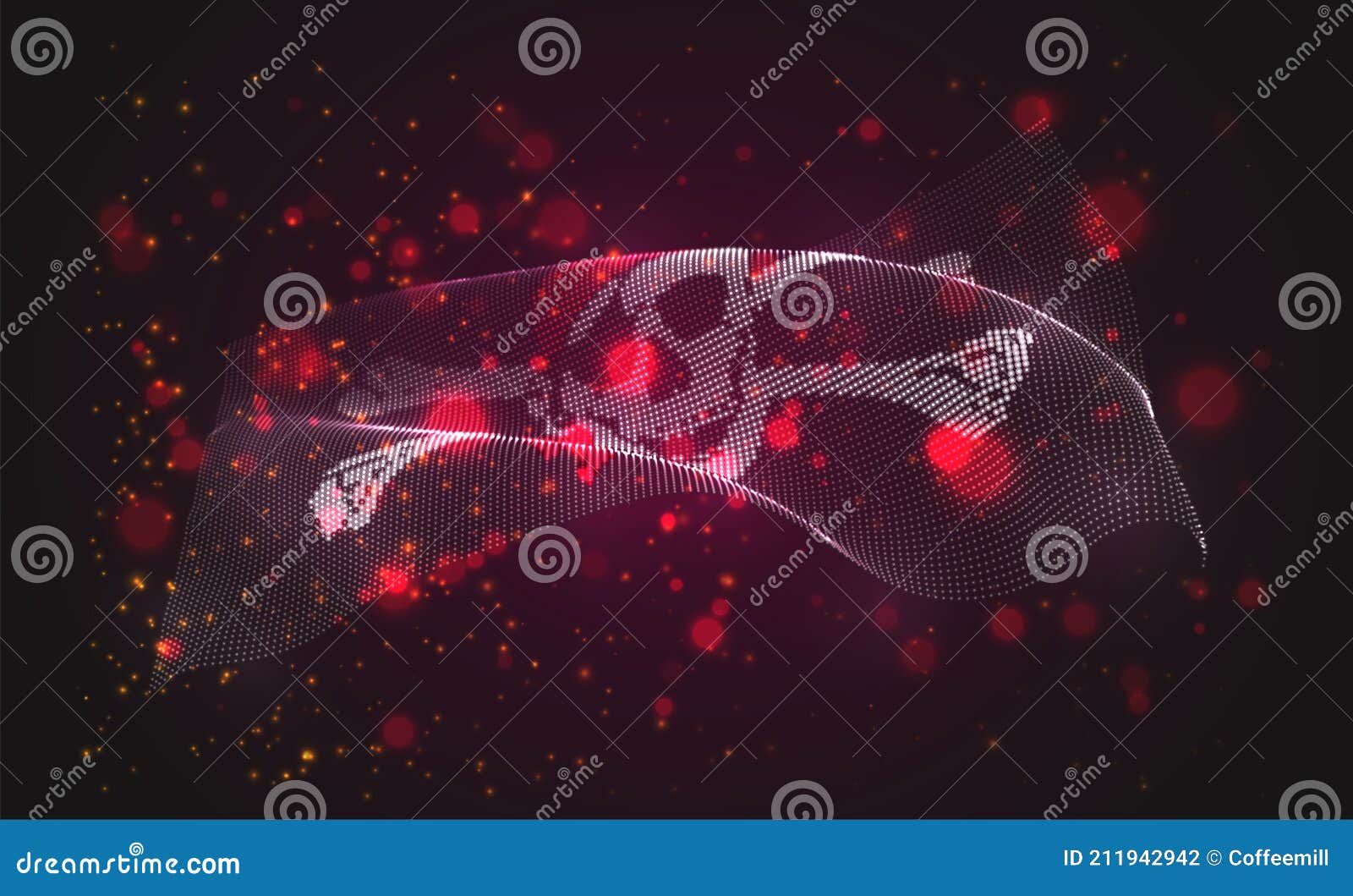 Pirate Salute With Blank Sign Cartoon Vector | CartoonDealer.com #35934255