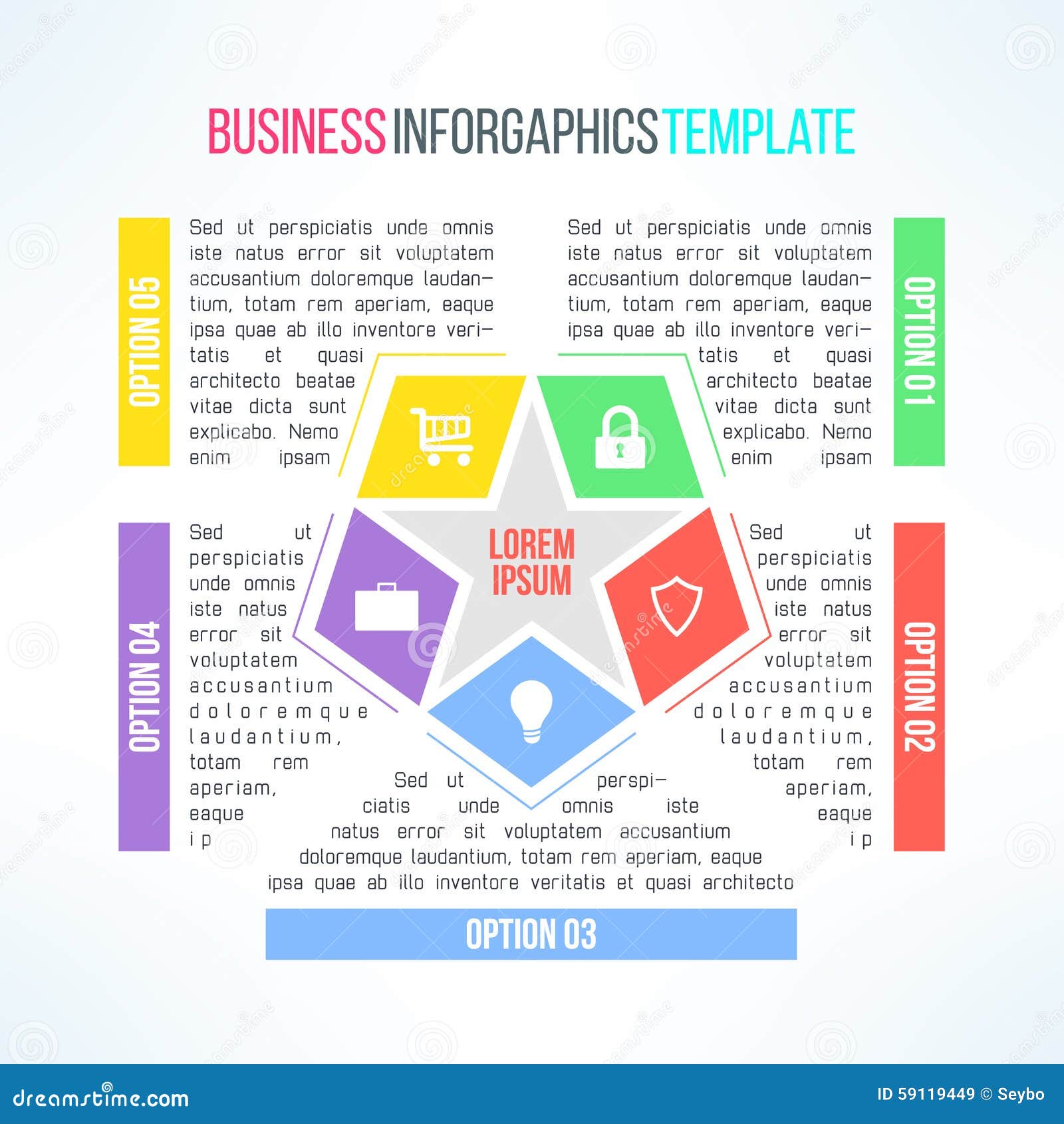 Vector Bright Infographic Template Suitable for Stock Vector ...