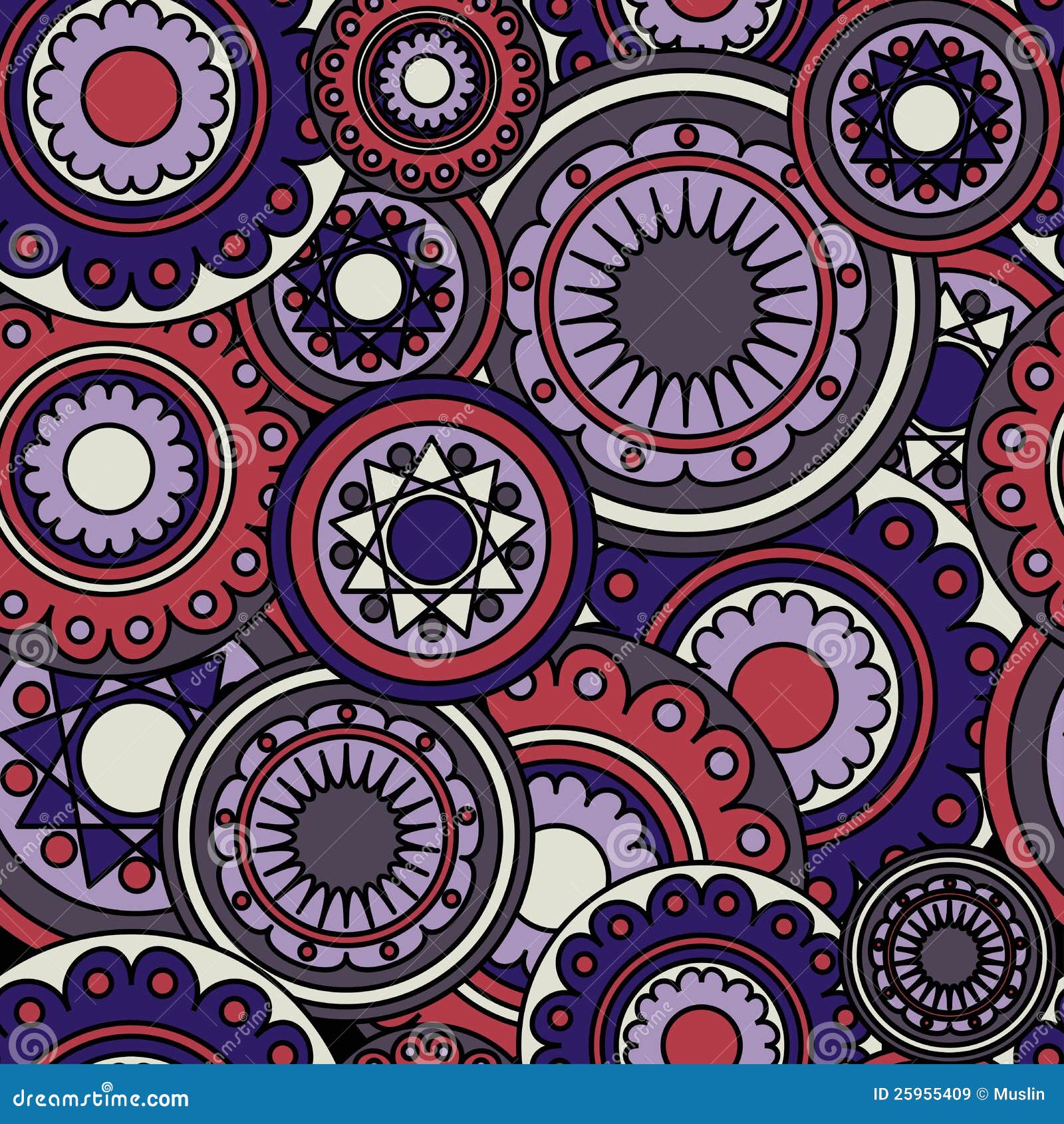 Vector bright pattern stock vector. Illustration of magic - 25955409